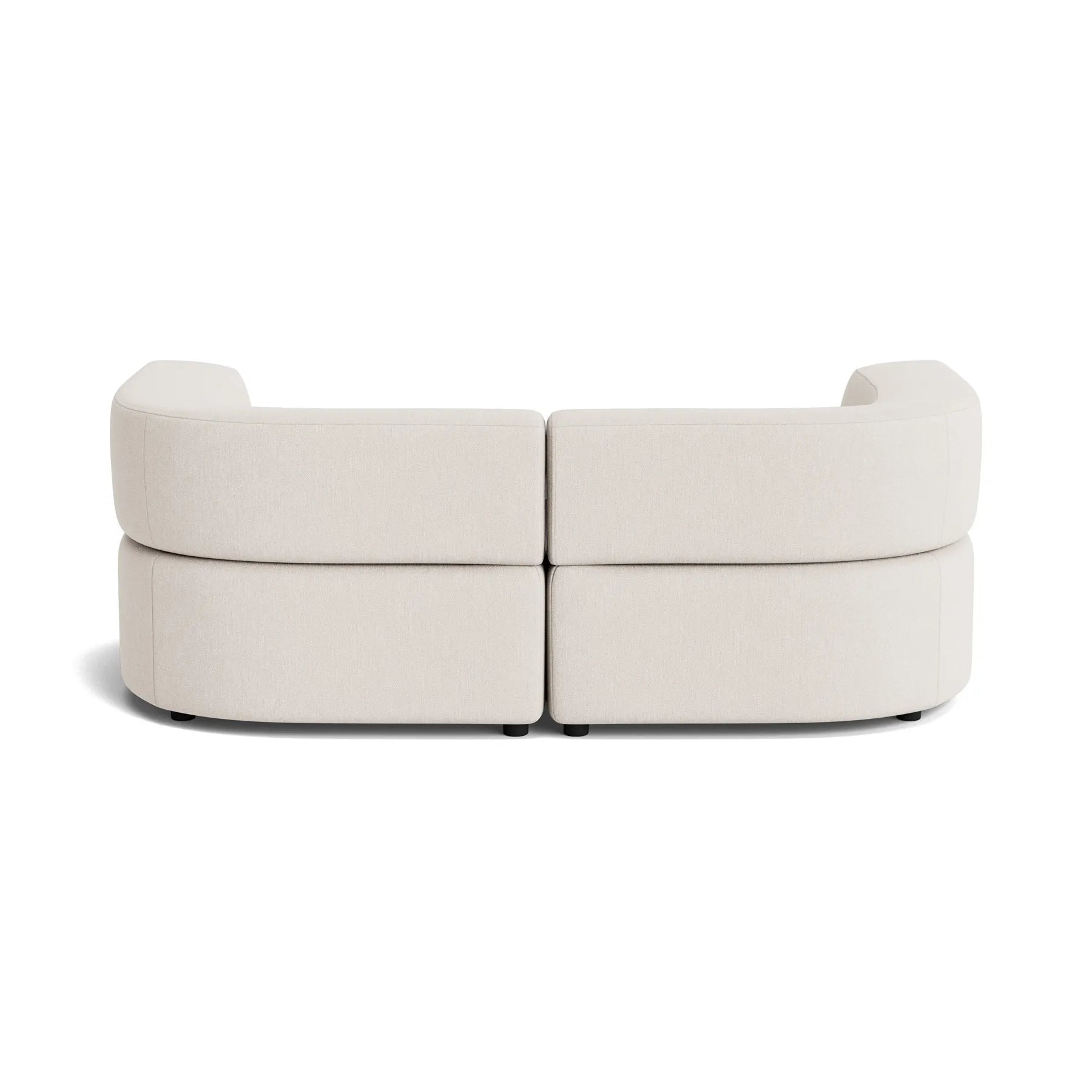 Buy Stretch 3 Seater Sofa - Silex Off White by RJ Living online - RJ Living