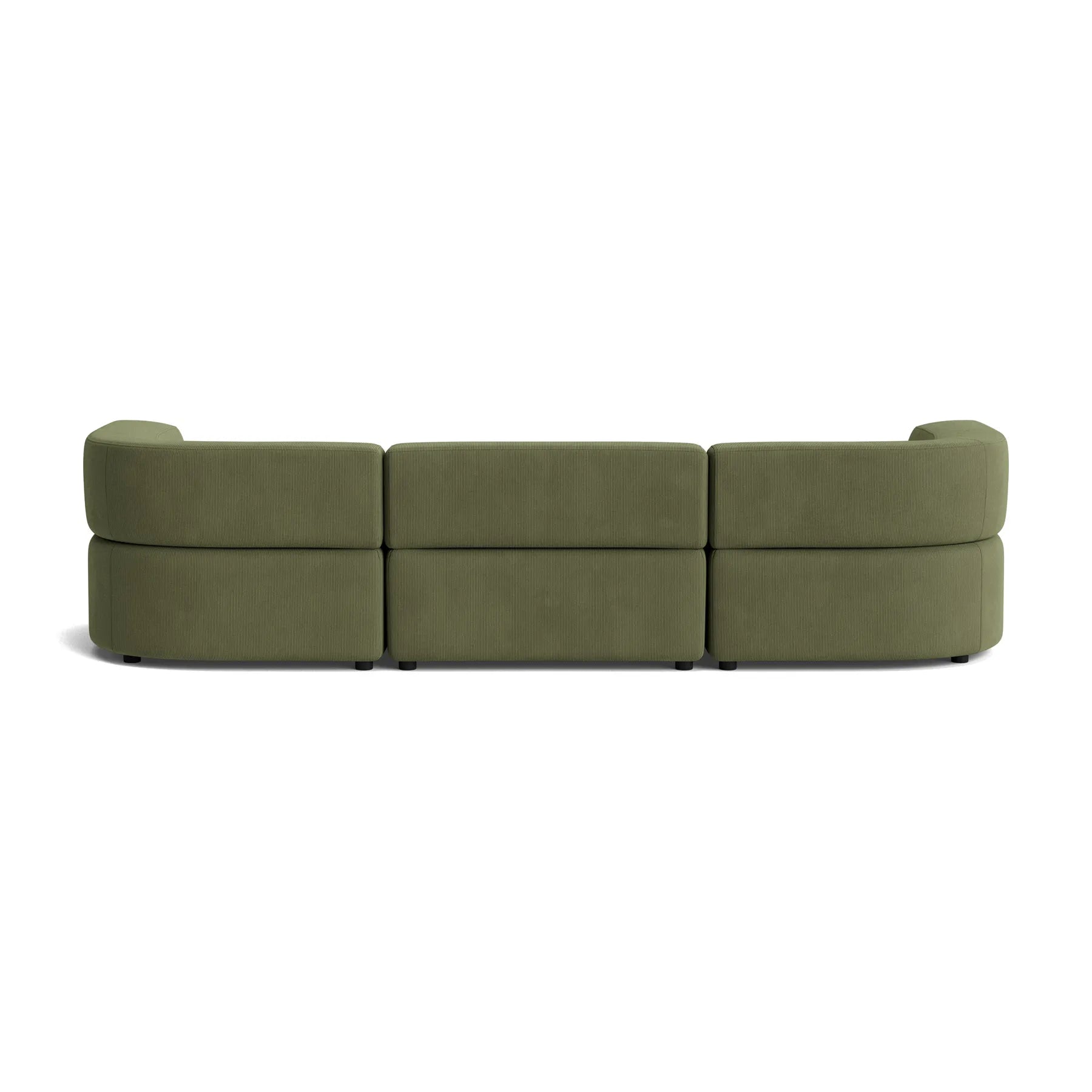 Buy Stretch 4 Seater Sofa - Corduroy Forest by RJ Living online - RJ Living