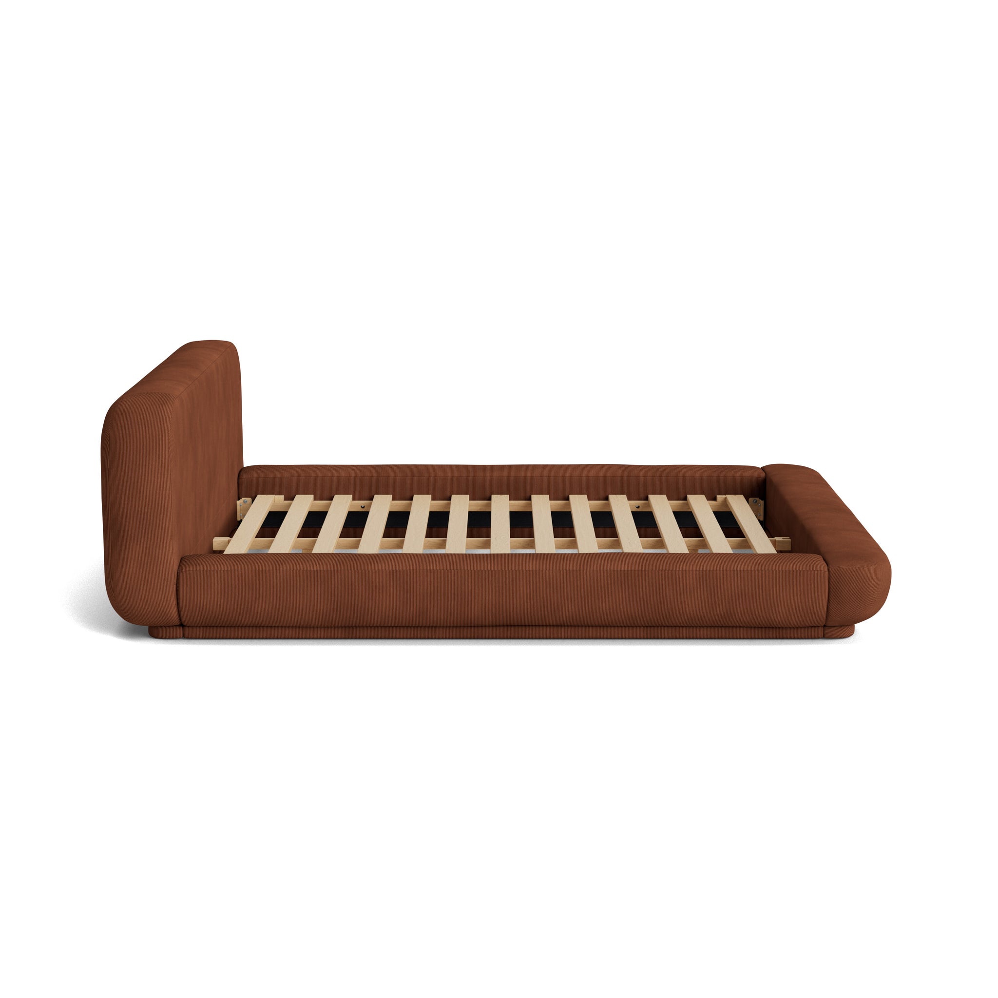 Buy Floss Queen Bed - Corduroy Cocoa by RJ Living online - RJ Living