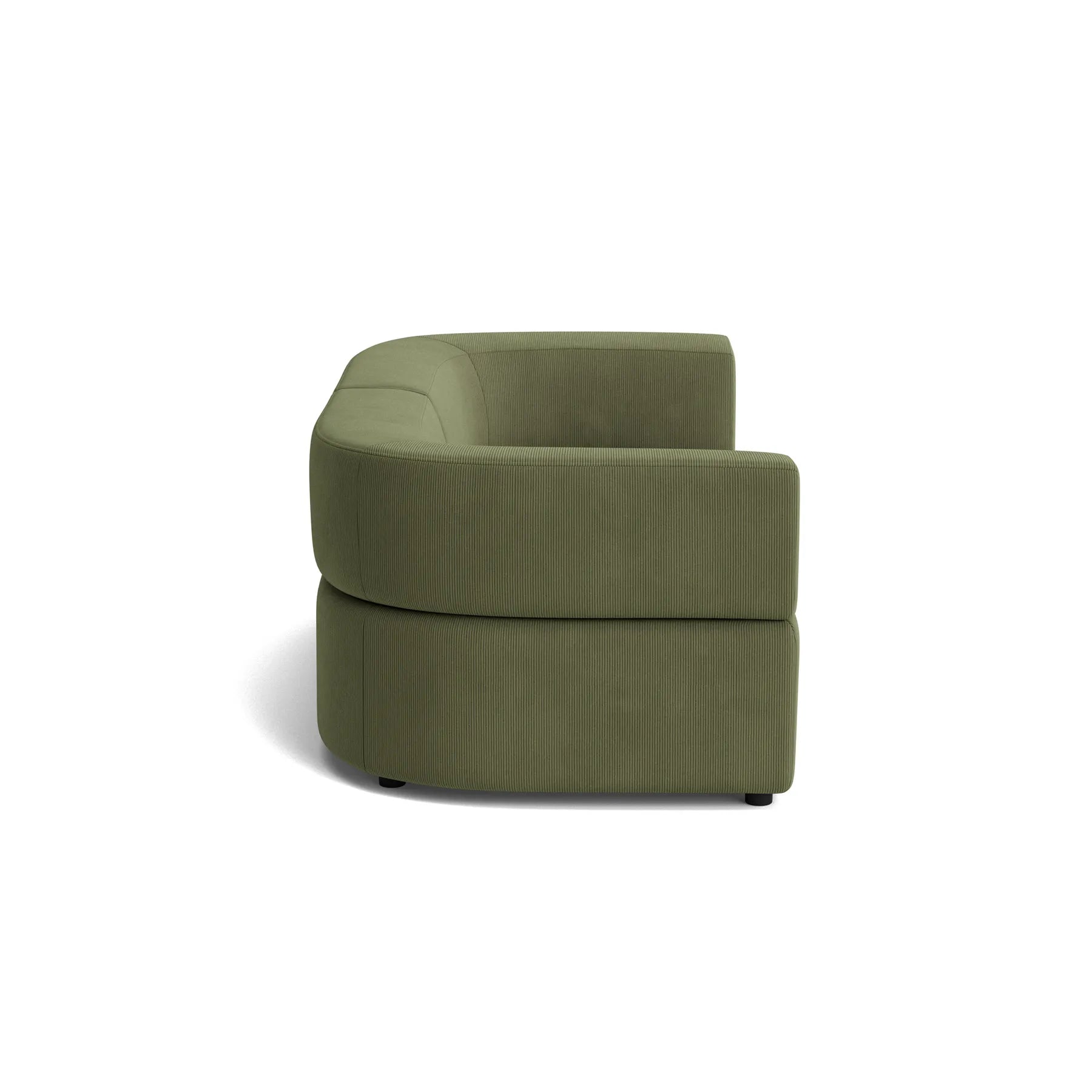 Buy Stretch 3 Seater Sofa - Corduroy Forest by RJ Living online - RJ Living