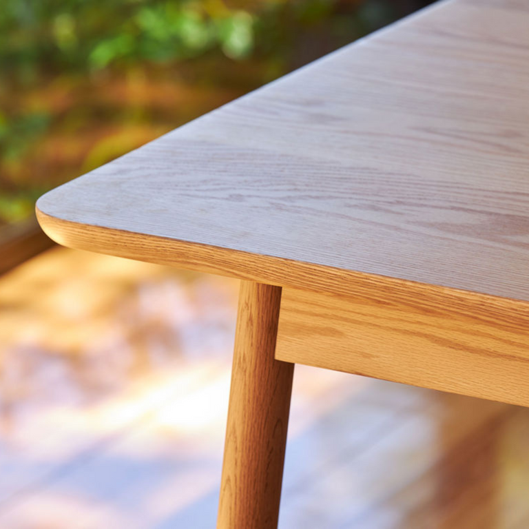 Buy Radial Dining Table 180cm - Natural Oak by Citta online - RJ Living