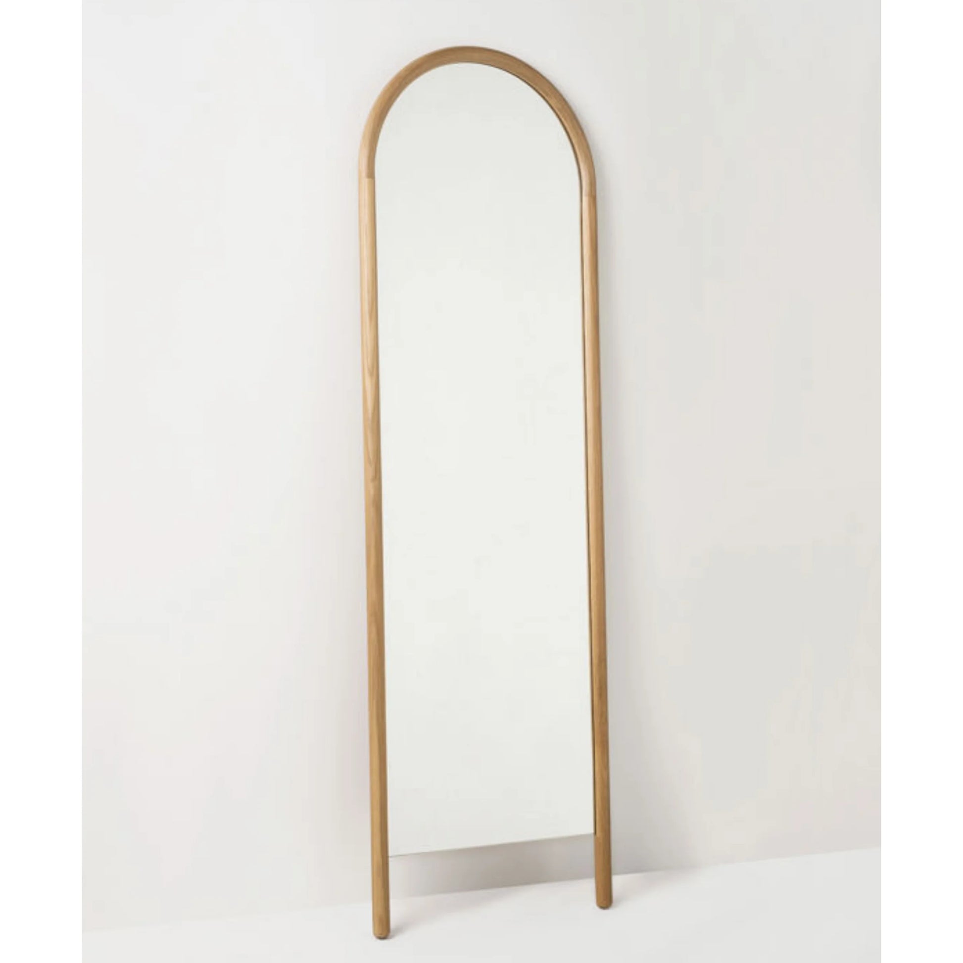 Buy Arc Mirror 58cm X 178cm - Oak by Citta online - RJ Living