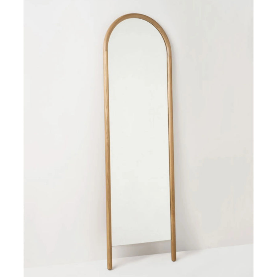 Buy Arc Mirror 58cm X 178cm - Oak by Citta online - RJ Living