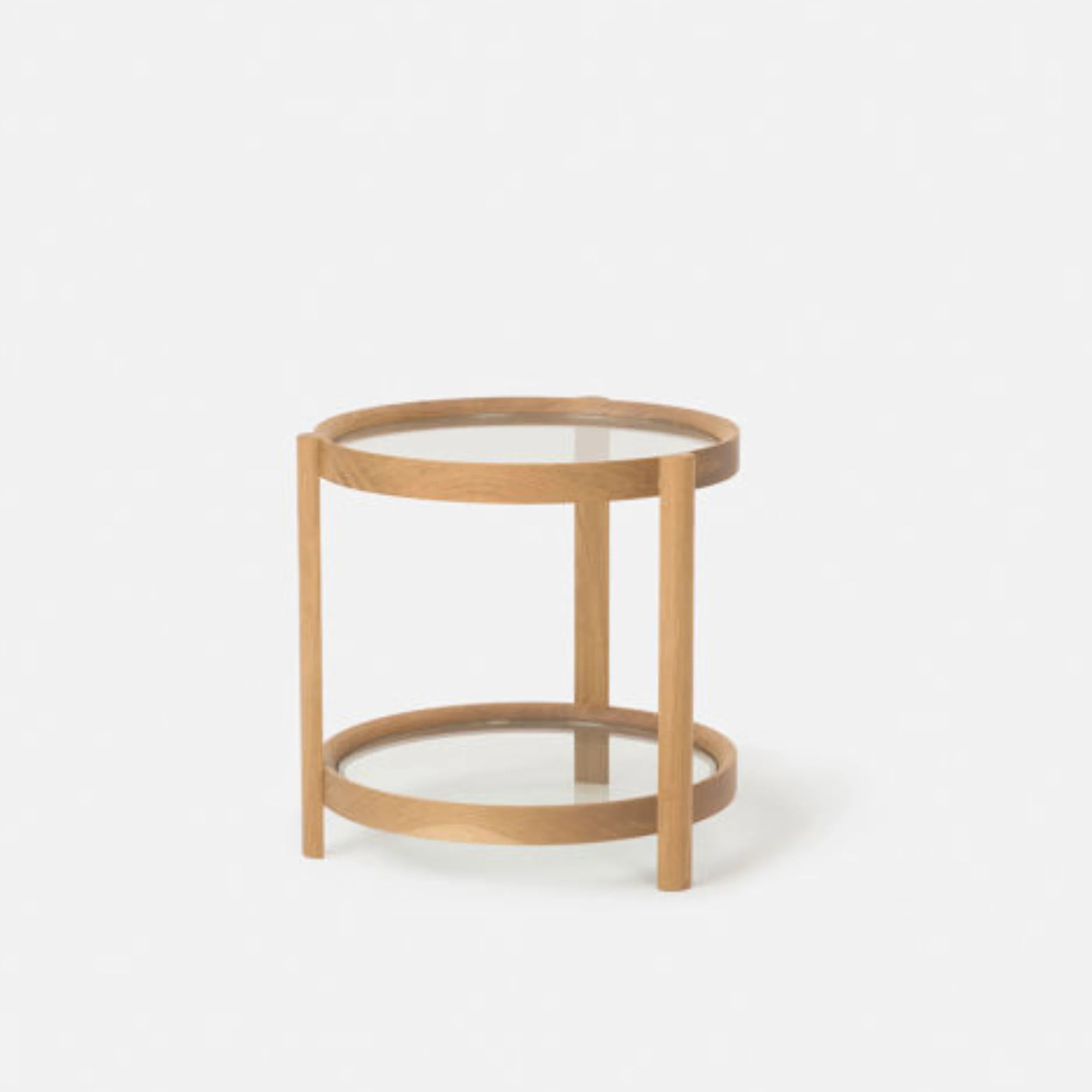 Buy Column Side Table - Oak by Citta online - RJ Living
