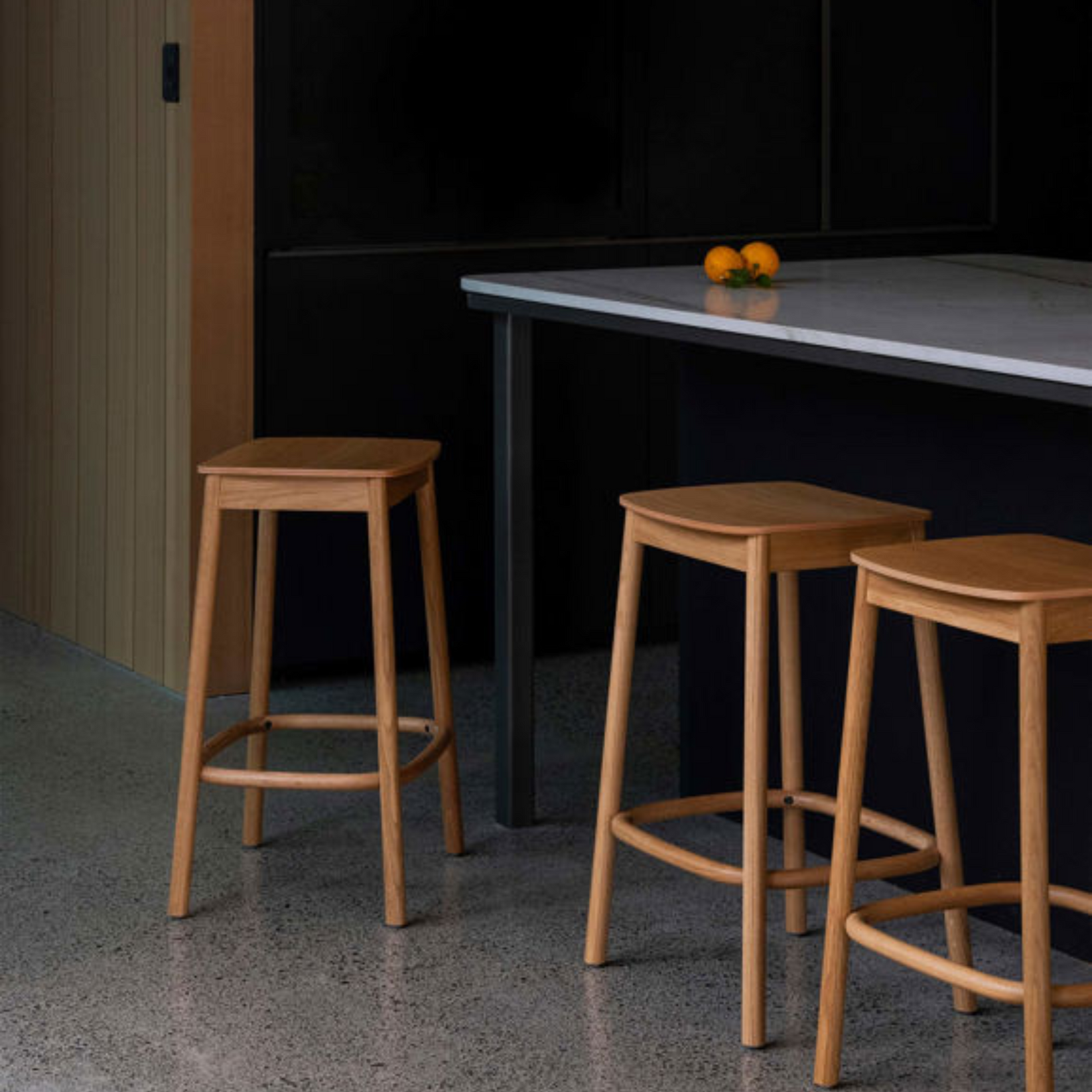 Buy Radial Stool 65cm - Oak by Citta online - RJ Living