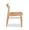 Buy Eclipse Dining Chair - Oak / Tan Leather by RJ Living online - RJ ...