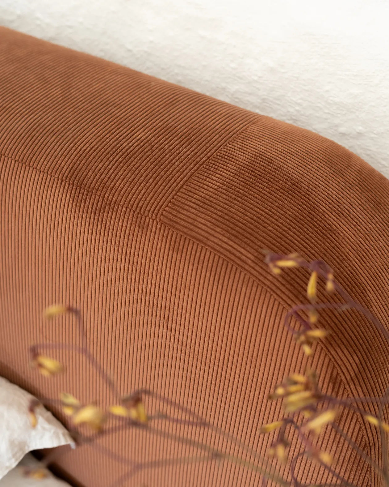 Buy Floss Queen Bed - Corduroy Cocoa by RJ Living online - RJ Living