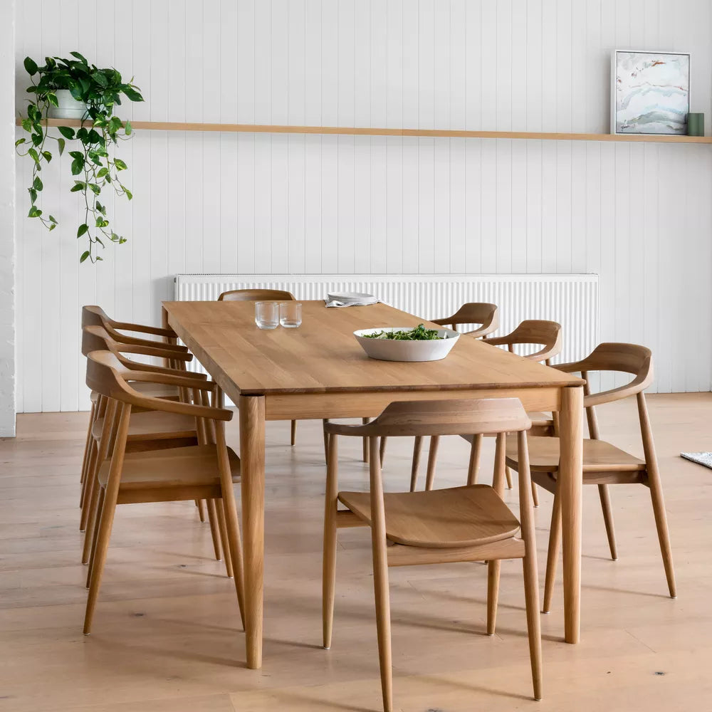 Buy Gather Dining Package - 240cm / Oak by RJ Living online - RJ Living