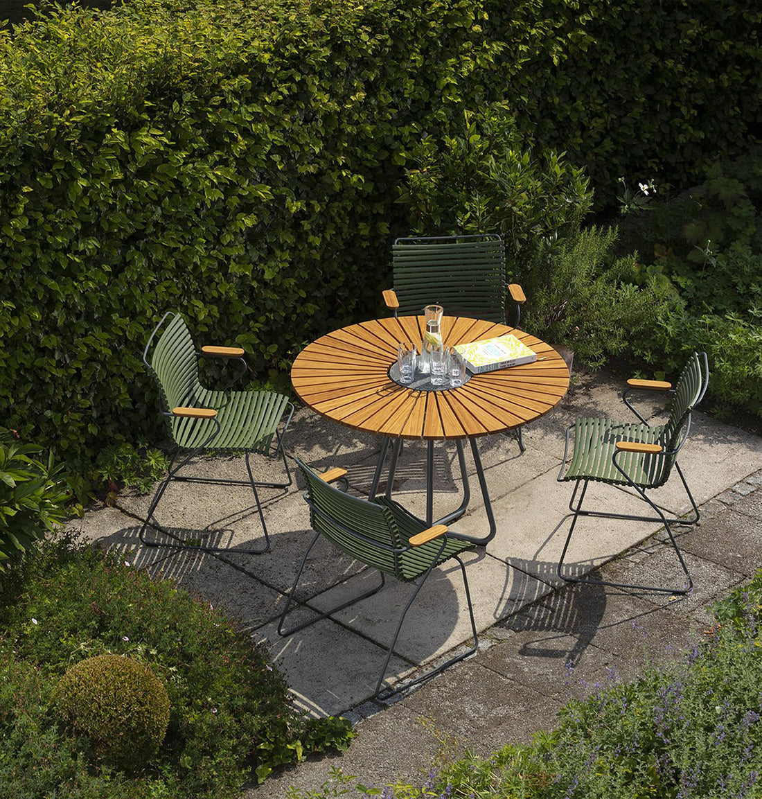 Buy Click Outdoor Dining Chair - Black by Houe online - RJ Living