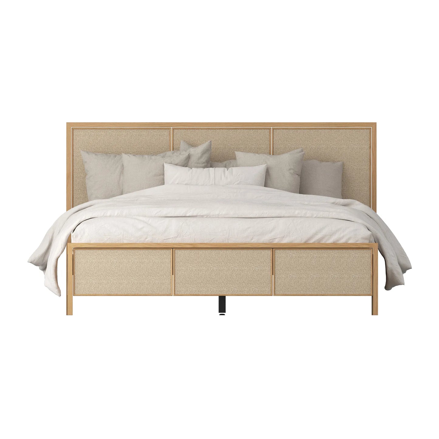 Buy Peggy King Bed - Oak by Ode Design online - RJ Living