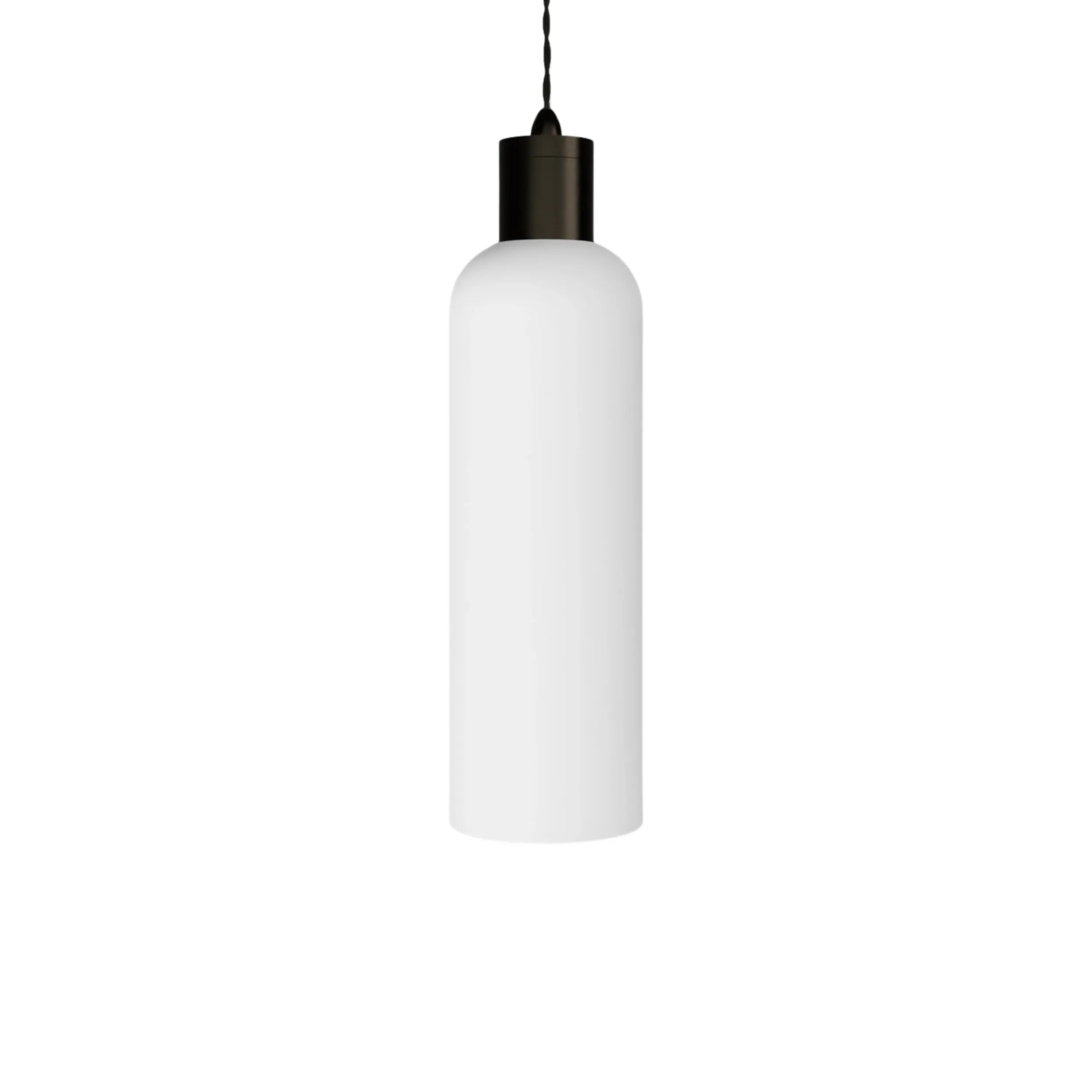 Buy Parlour Elong Pendant Light - Iron/White by Lighting Republic ...