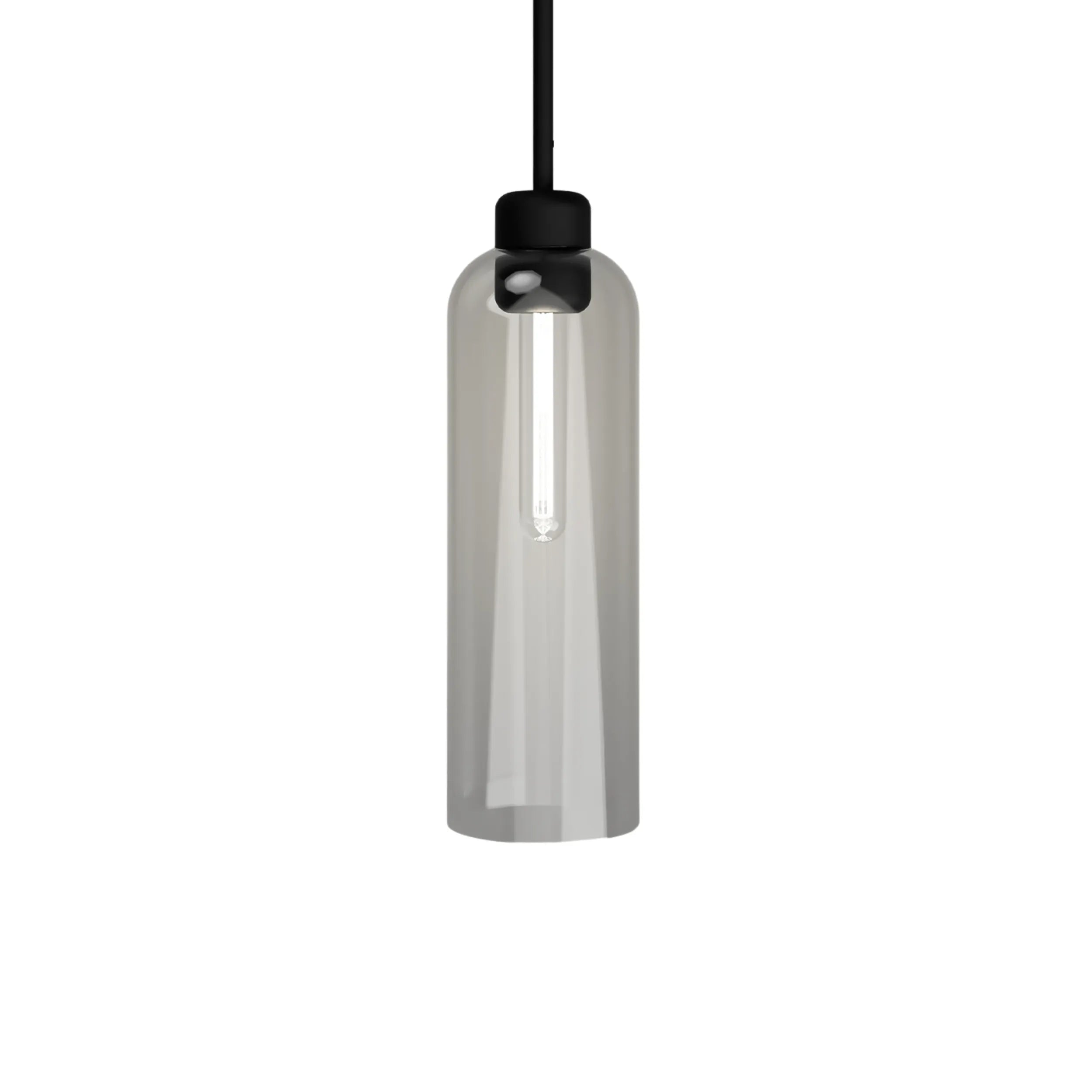 Buy Parlour Lite Elong Pendant Light - Black/Clear by Lighting Republic ...