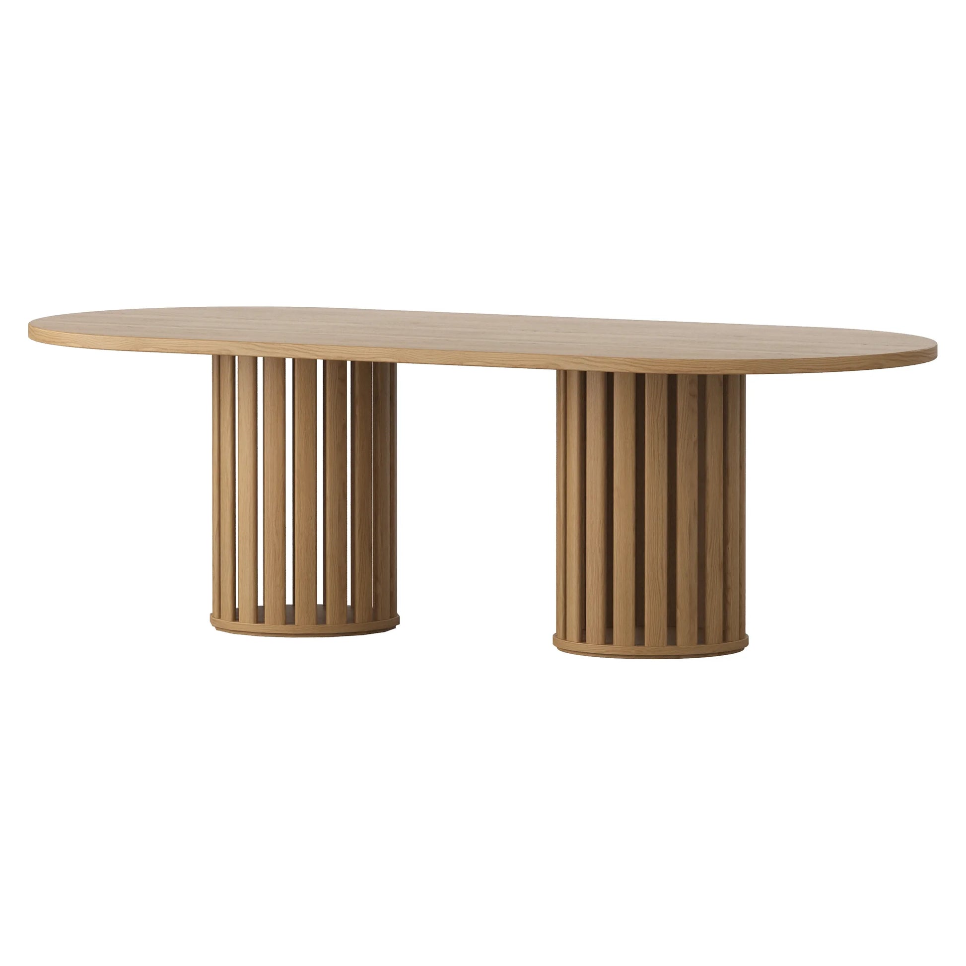 Buy Benson Dining Table 240cm - Oak by Ode Design online - RJ Living
