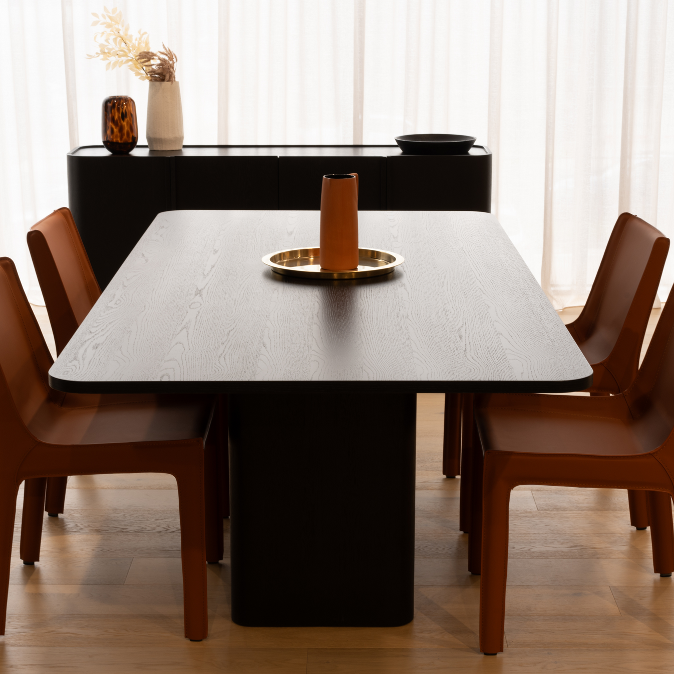 Buy Clayton Dining Table 220cm - Black by Ode Design online - RJ Living
