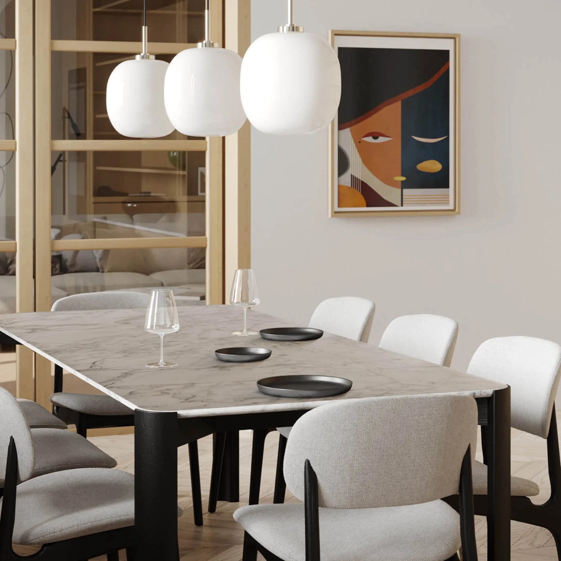 Buy Orla Dining Table 220cm - Black by Ode Design online - RJ Living