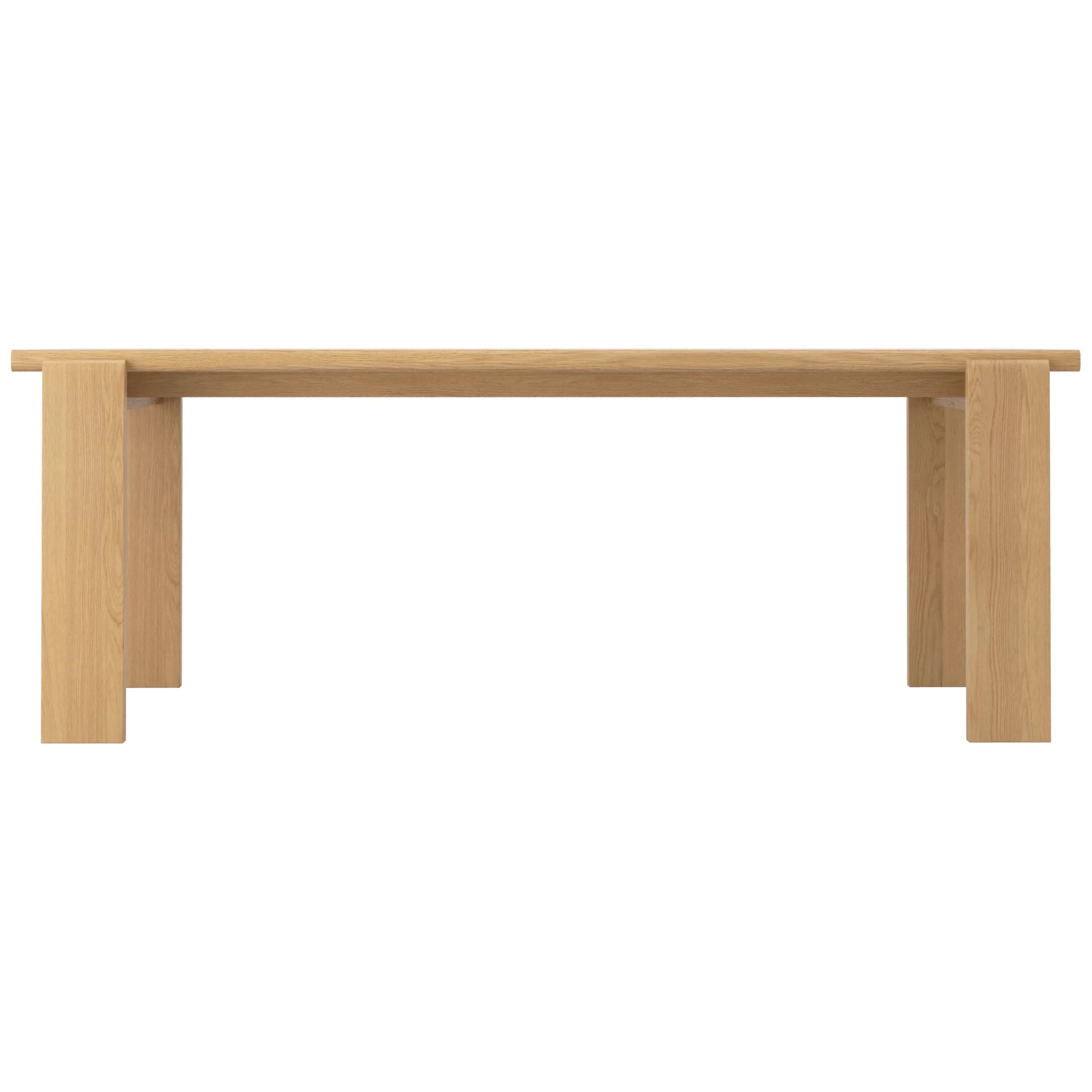 Buy Stella Dining Table 220cm - Oak/Travertine by Ode Design online - RJ Living