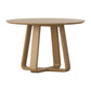 Buy Russo Round Dining Table 120cm - Oak by Ode Design online - RJ Living