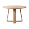 Buy Russo Round Dining Table 120cm - Oak by Ode Design online - RJ Living