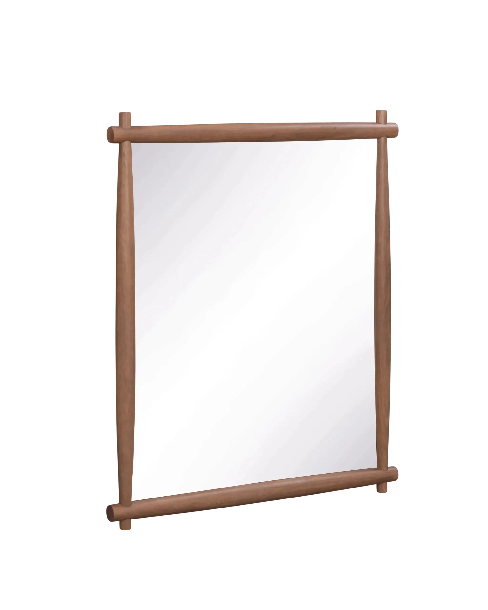 Buy Brim Wall Mirror - Deep Oak by RJ Living online - RJ Living