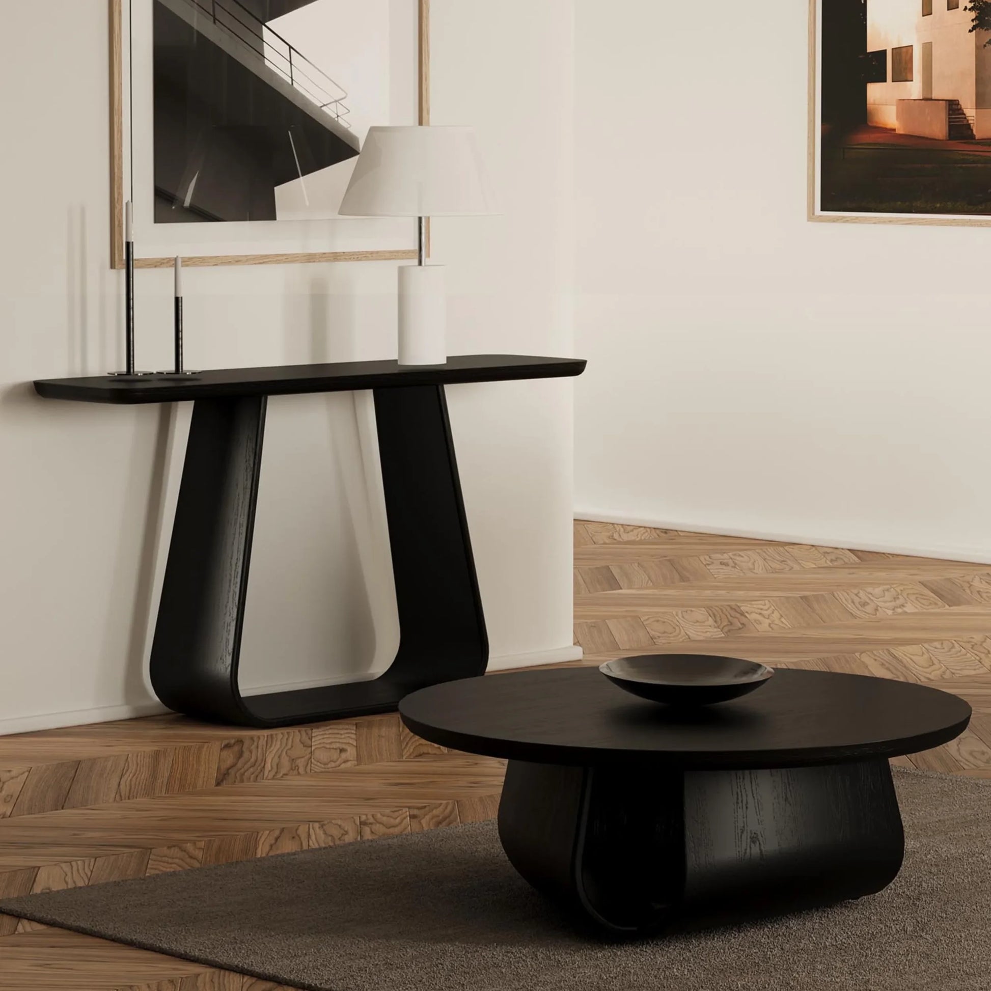 Buy Sima Console Table - Black by Ode Design online - RJ Living