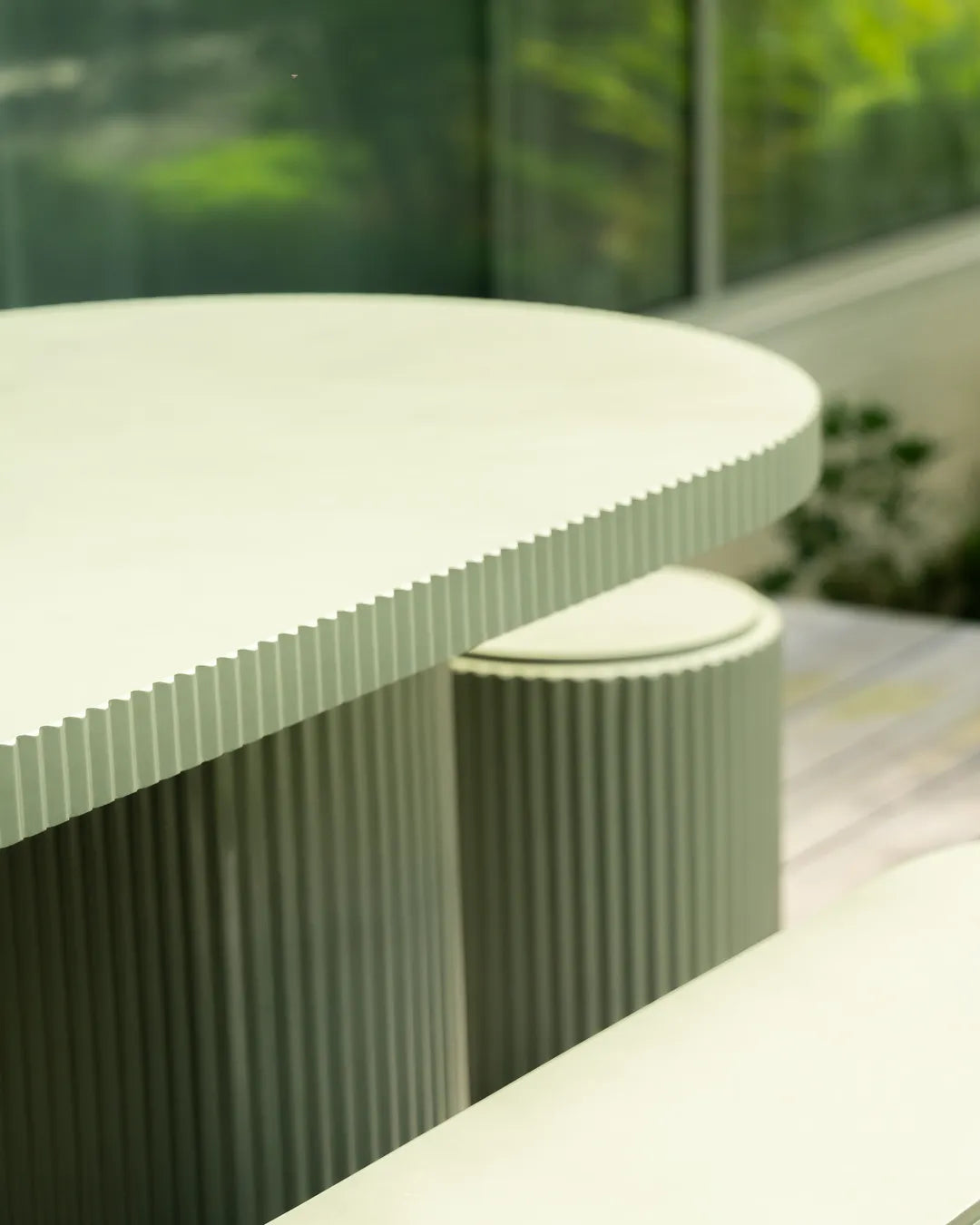Buy Nova Outdoor Dining Table 240cm - Green Concrete by RJ Living ...
