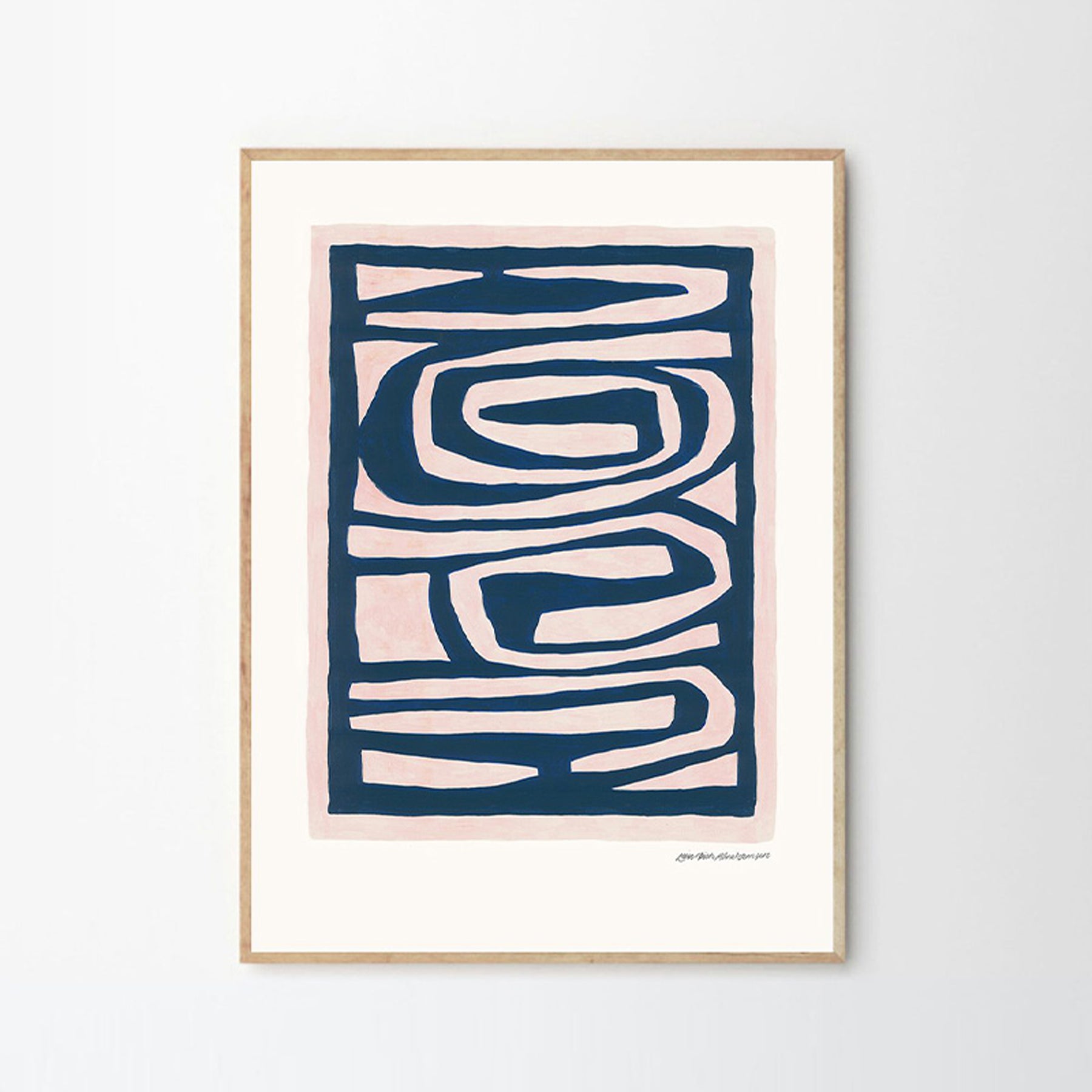 Buy Flowing Print 50Cm X 70Cm By The Poster Club Online RJ Living buy-flowing-print-50cm-x-70cm-by-the-poster-club-online-rj-living