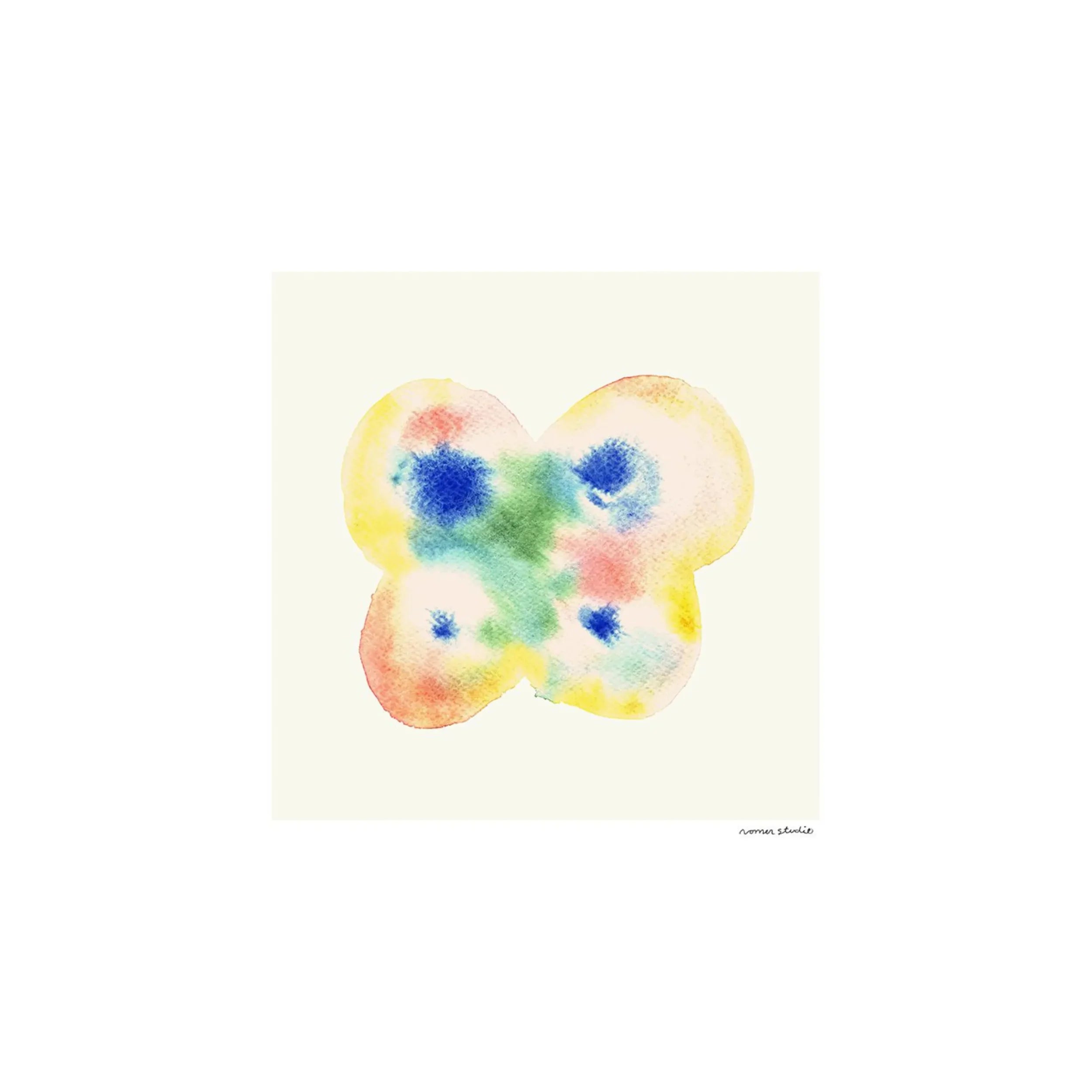 Buy Papillon No. 2 Print 30cm x 40cm by The Poster Club online - RJ Living