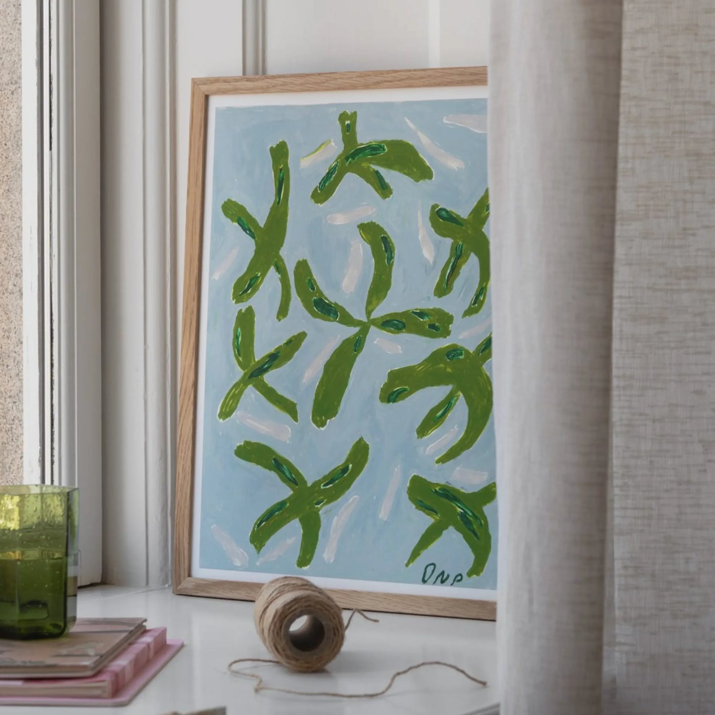 Buy Green Mill Print 50cm x 70cm by The Poster Club online - RJ Living