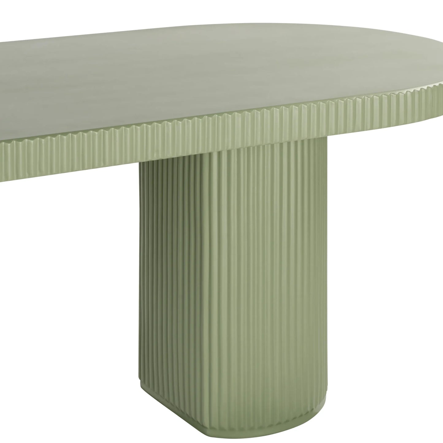 Buy Nova Outdoor Dining Table 240cm - Green Concrete by RJ Living ...