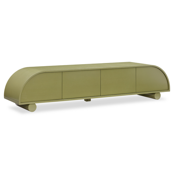 Buy Muse Entertainment Unit 210cm - Olive by RJ Living online - RJ Living