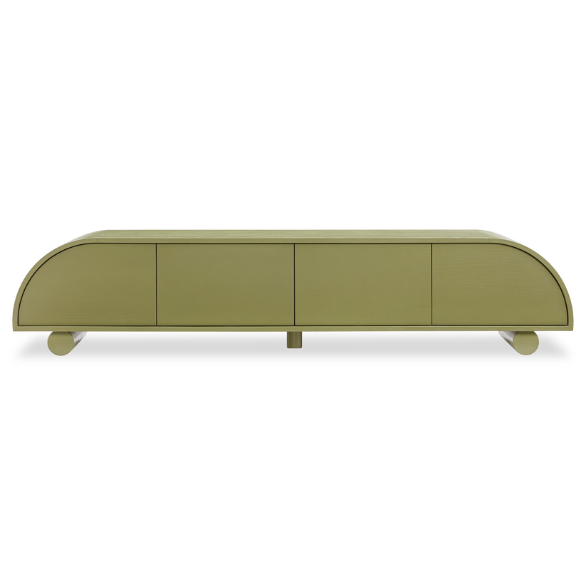 Buy Muse Entertainment Unit 210cm - Olive by RJ Living online - RJ Living