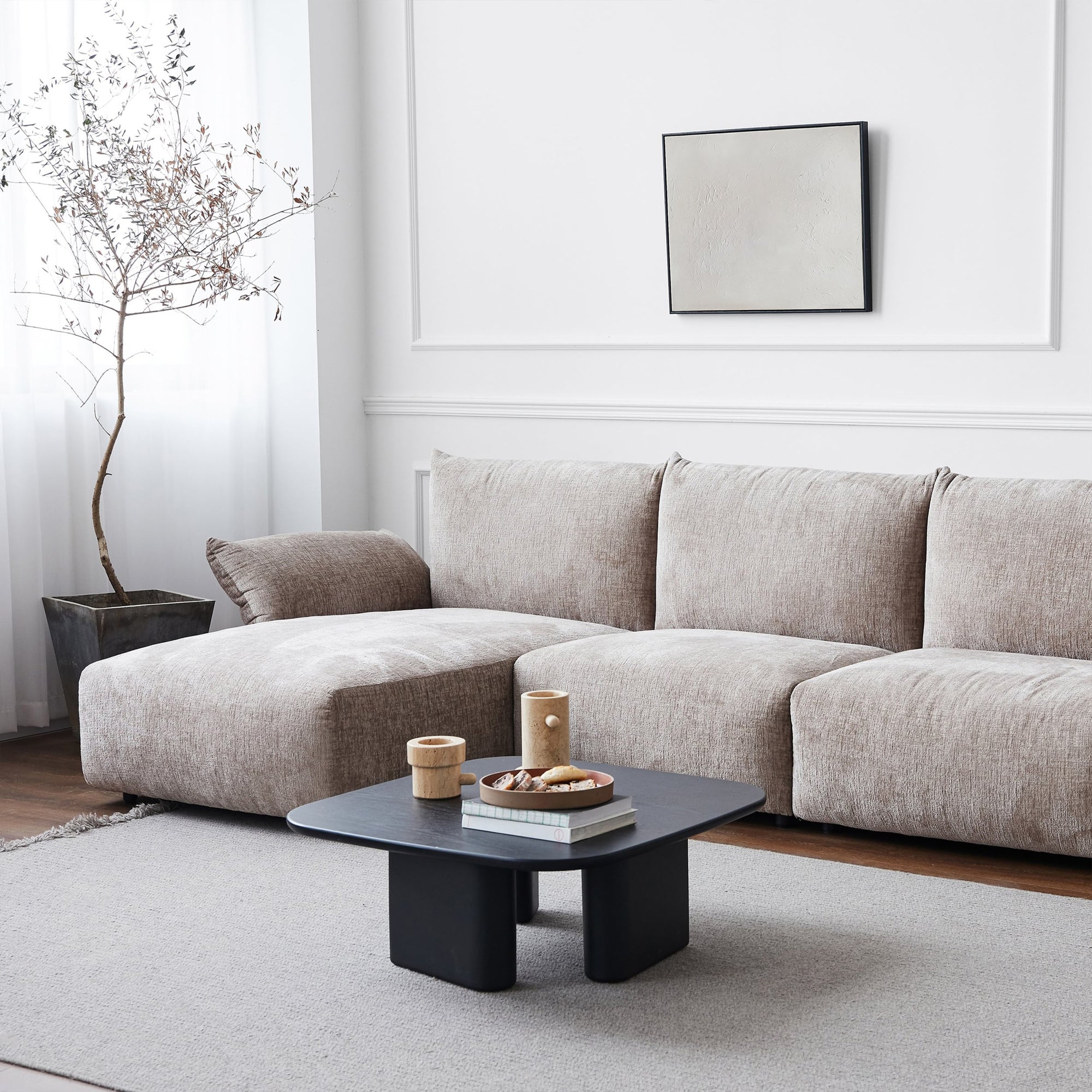 Buy Puff 4 Seater Sofa - Solo 170 Falcon by Grado online - RJ Living