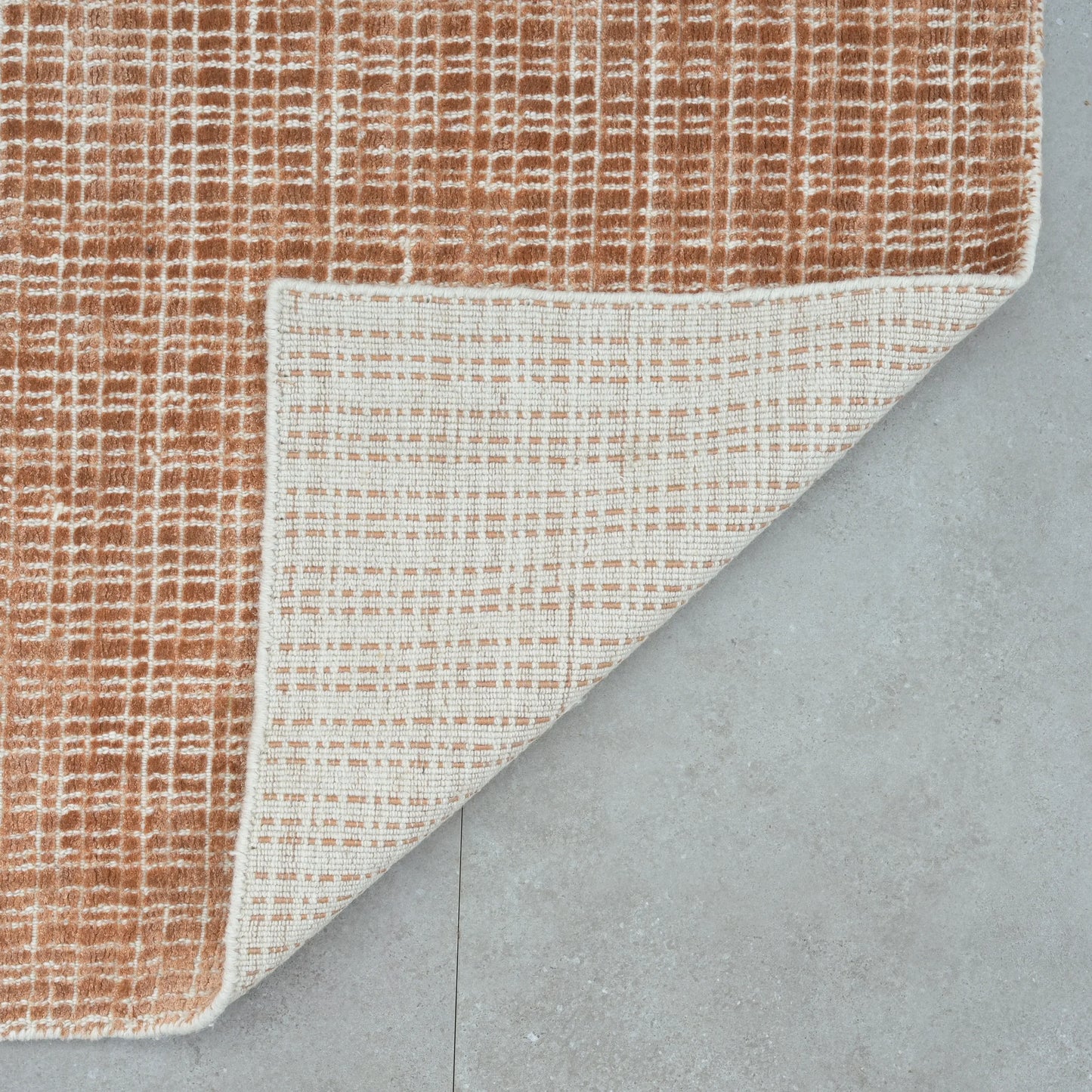 Buy Atticus Rug - Terracotta 250cm x 350cm by RJ Living online - RJ Living