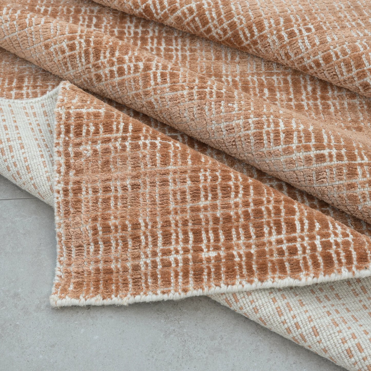 Buy Atticus Rug - Terracotta 250cm x 350cm by RJ Living online - RJ Living