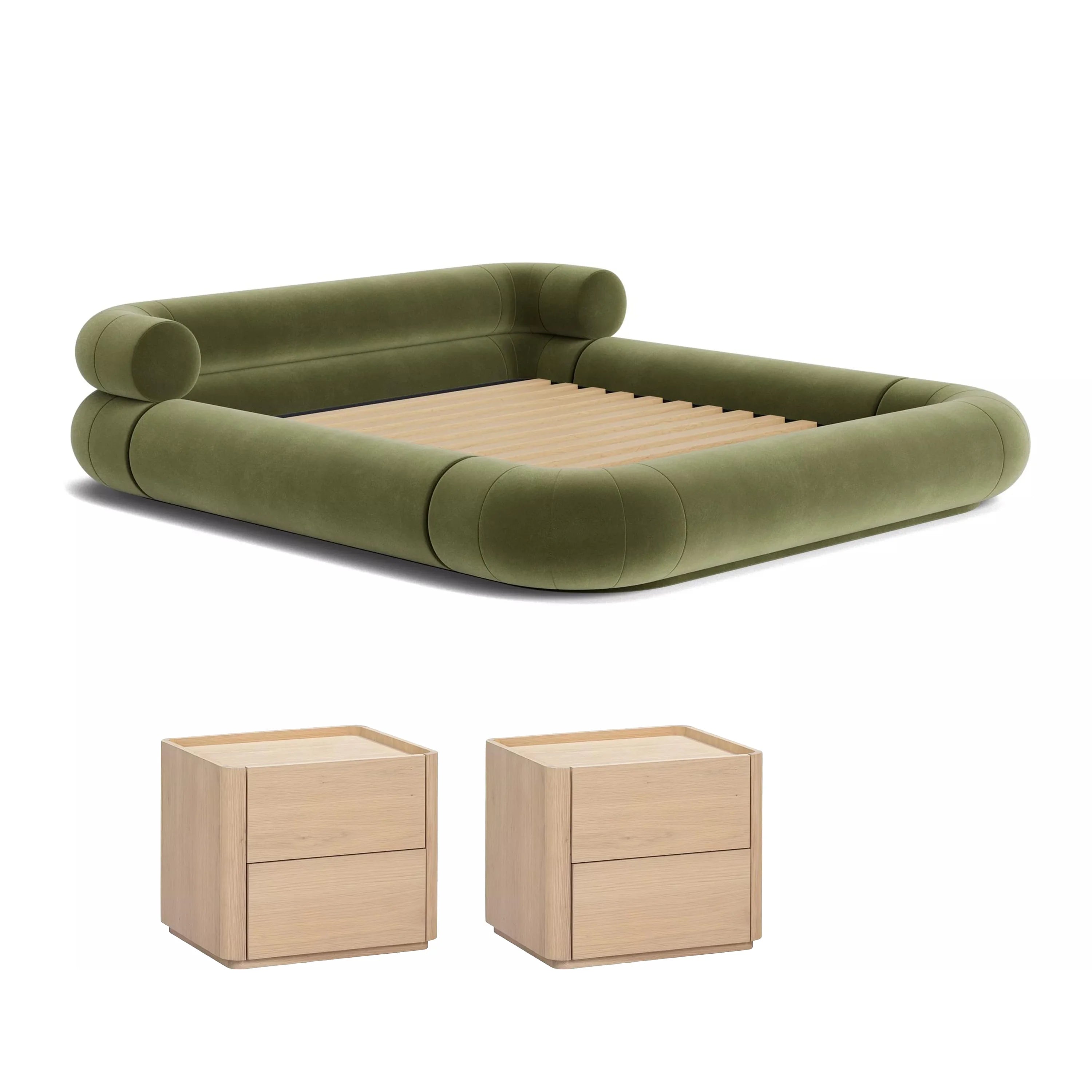 Buy Restore Velvet King Bedroom Package by RJ Living online - RJ Living