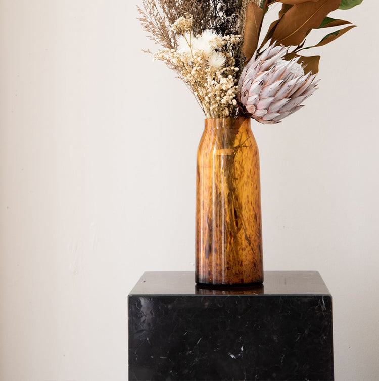 Buy Stage Marble Plinth - Earth Marble by RJ Living online - RJ Living