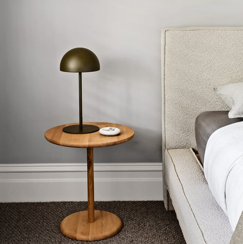 Buy Turn Side Table - Oak by RJ Living online - RJ Living