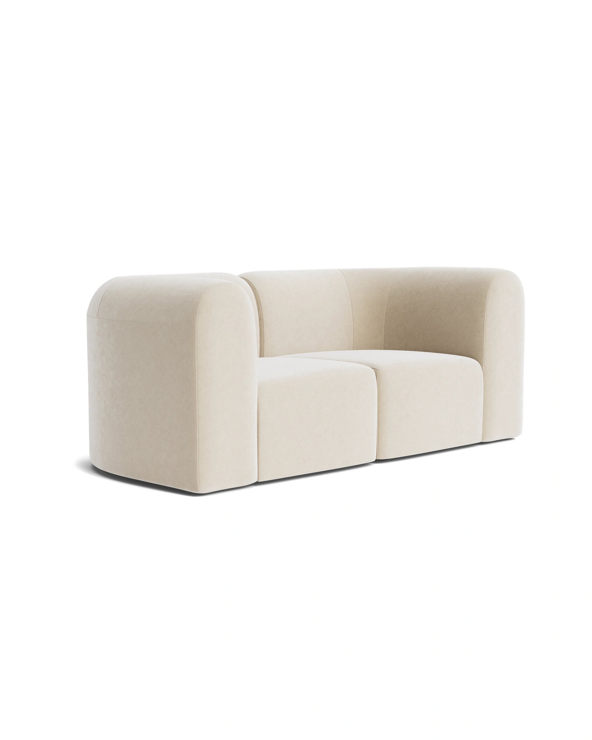 Buy Berg 2 Seater Sofa - Eden Ecru by RJ Living online - RJ Living