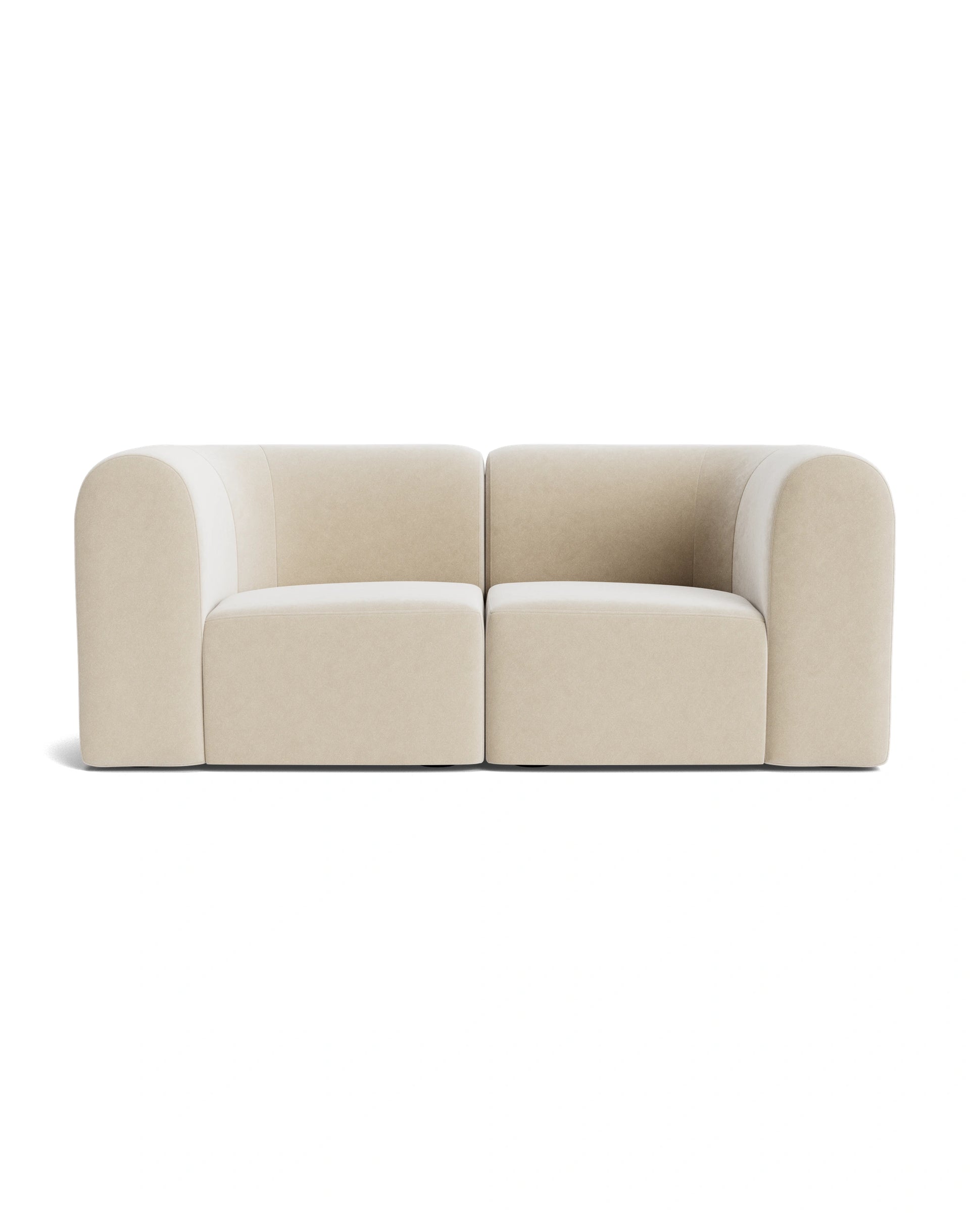 Buy Berg 2 Seater Sofa - Eden Ecru by RJ Living online - RJ Living
