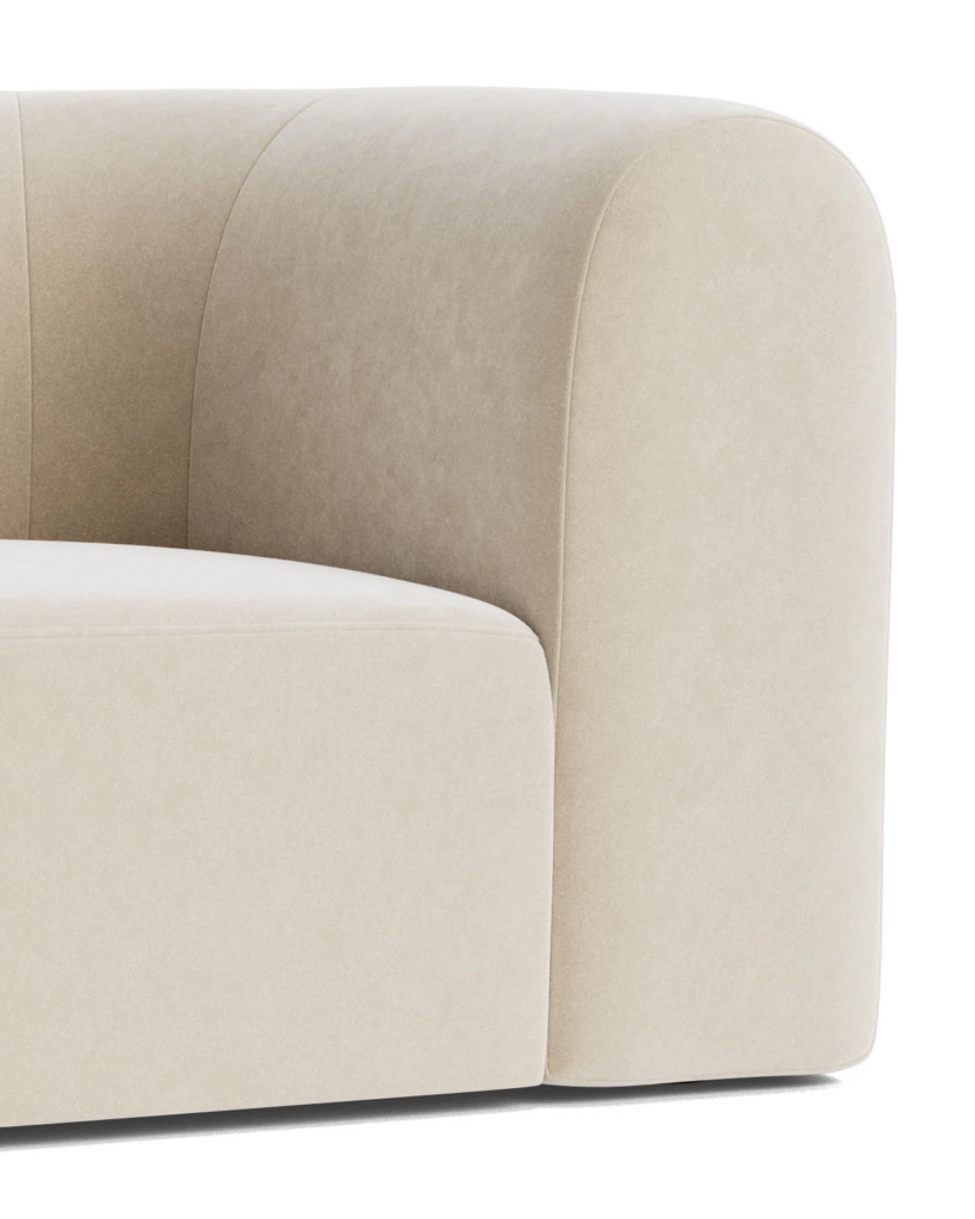 Buy Berg 2 Seater Sofa - Eden Ecru by RJ Living online - RJ Living