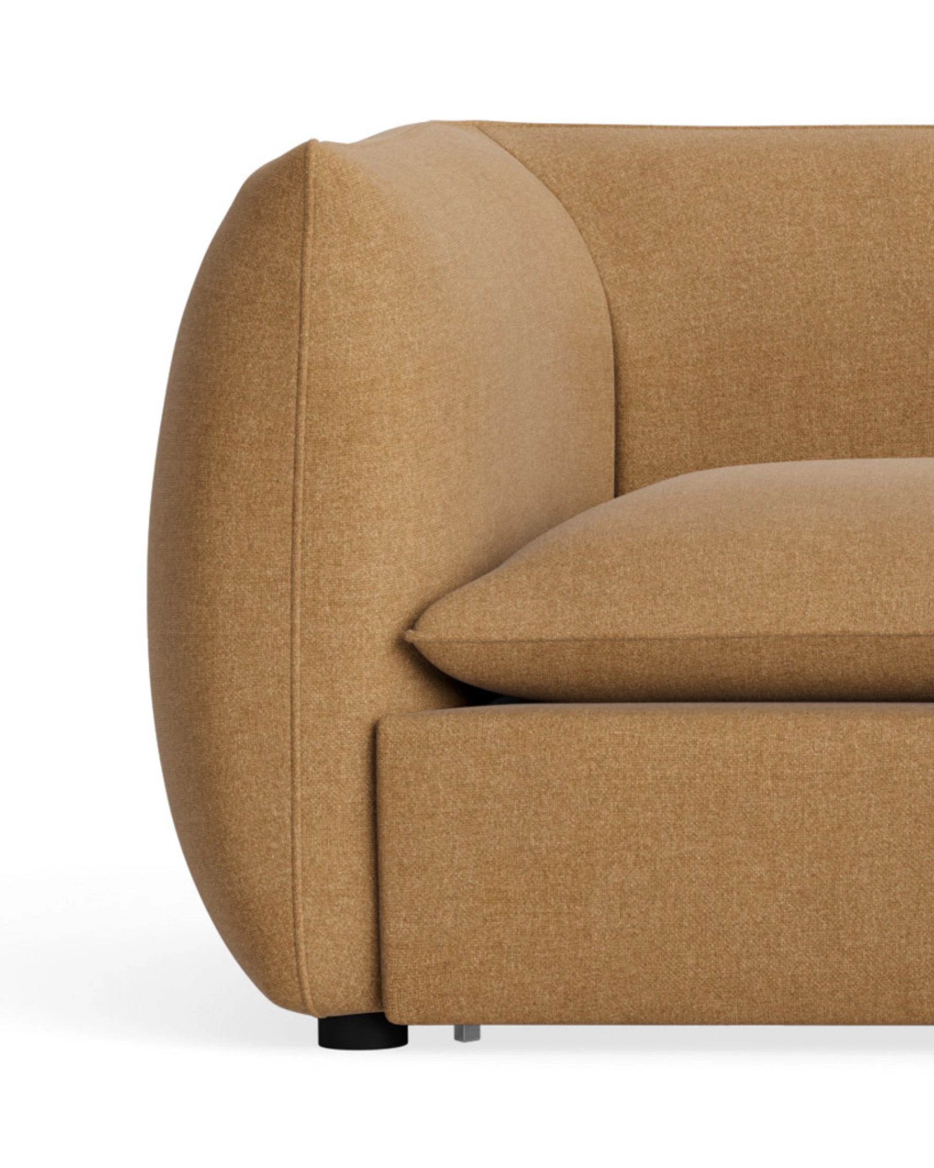 Buy Muro 4 Seater Chaise Sofa - Fossil Fawn by RJ Living online - RJ Living
