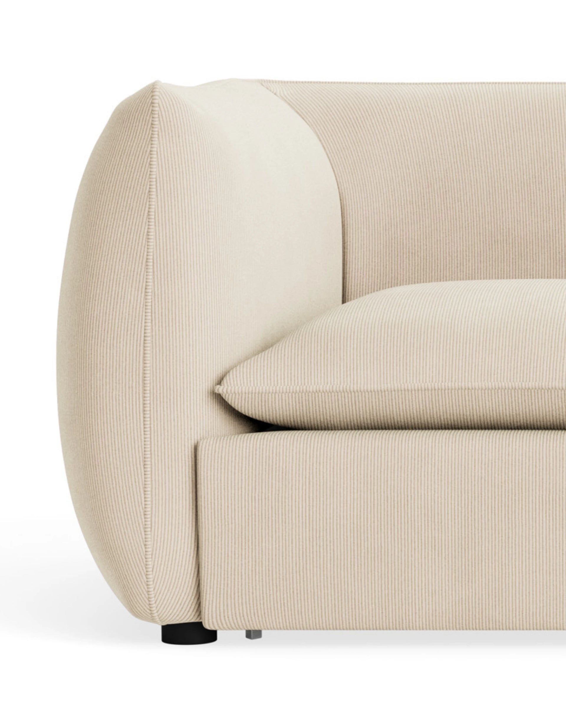 Buy Muro 4 Seater Sofa - Corduroy Mist by RJ Living online - RJ Living