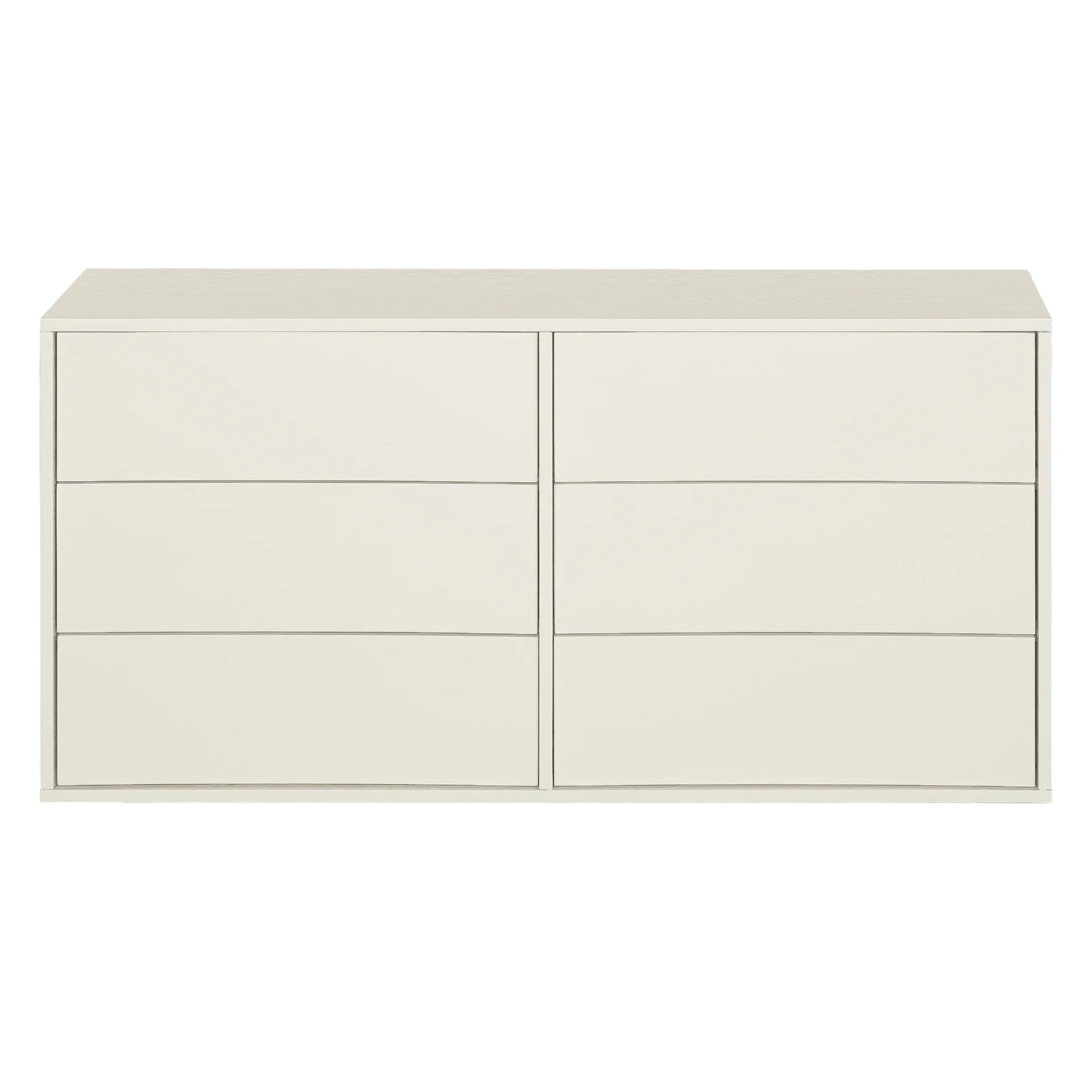 Buy Tide 6 Drawer Chest - Porcelain by RJ Living online - RJ Living