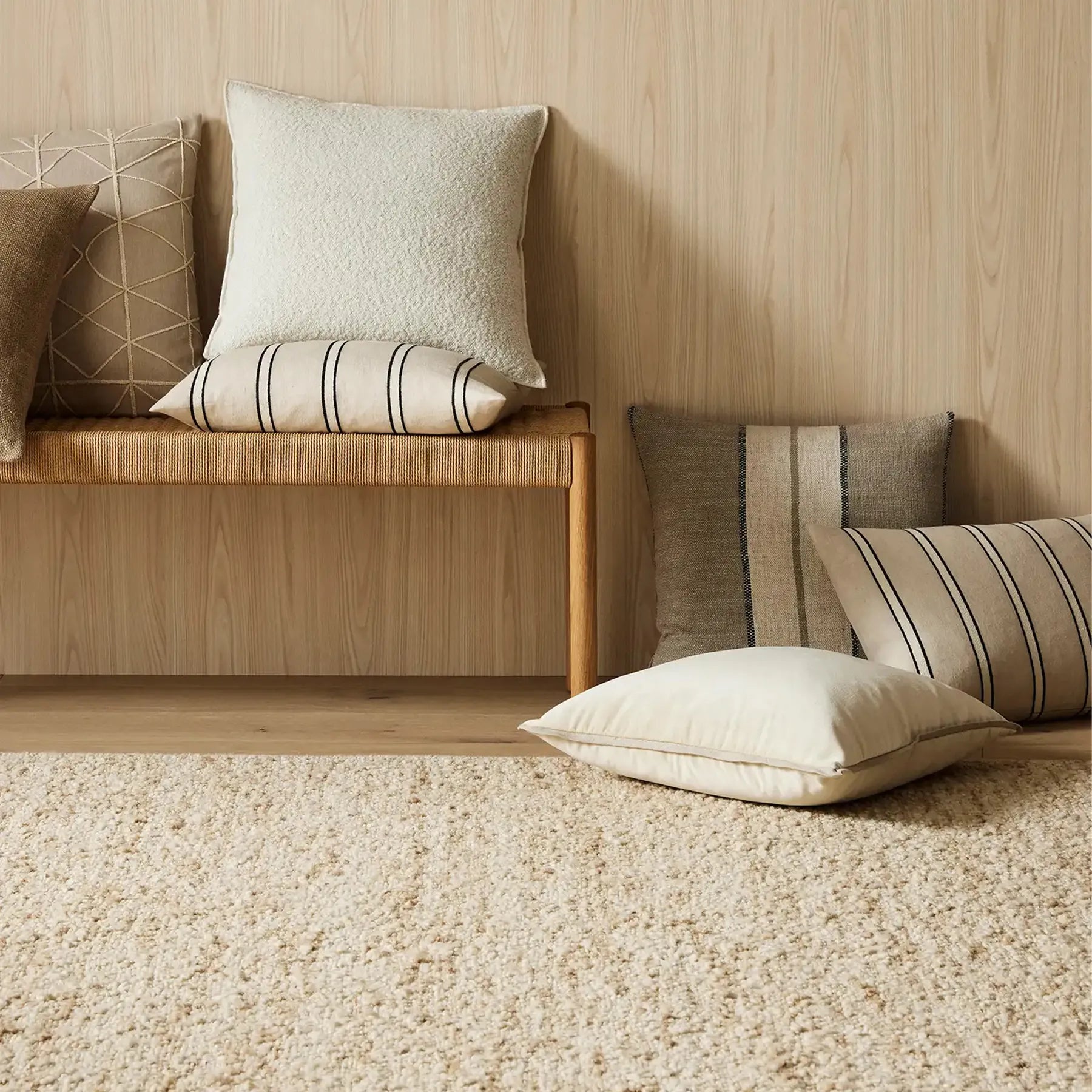 Buy Henley Rug - Ivory 200cm x 300cm by Weave Home online - RJ Living