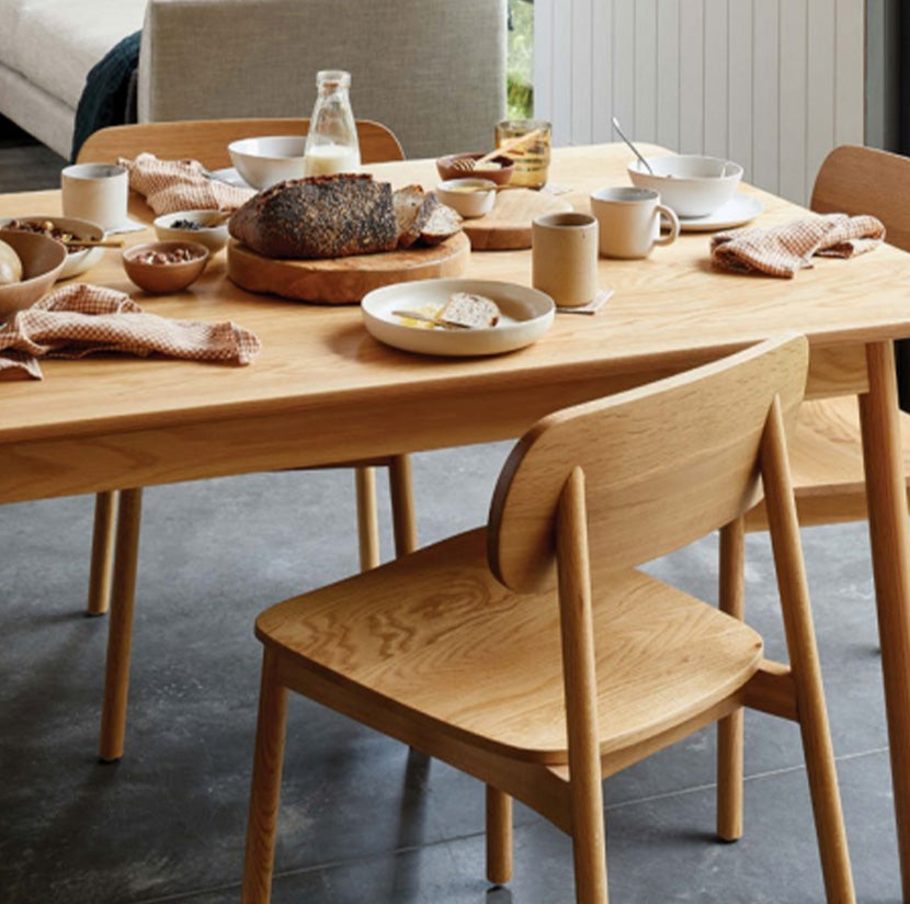 Buy Radial Dining Table 210cm - Natural Oak by Citta online - RJ Living