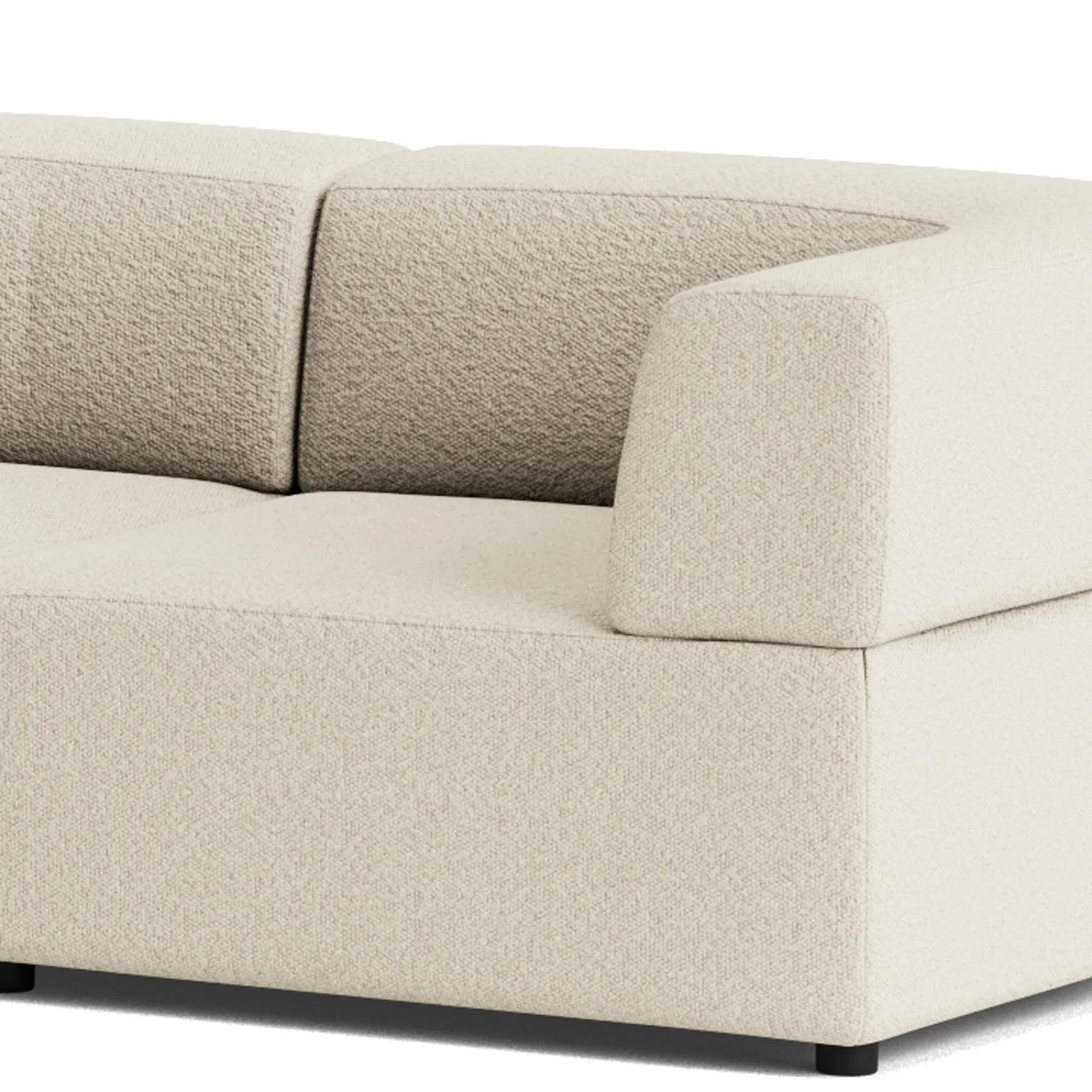 Buy Stretch Angled Corner Sofa - Copenhagen Grey by RJ Living online ...