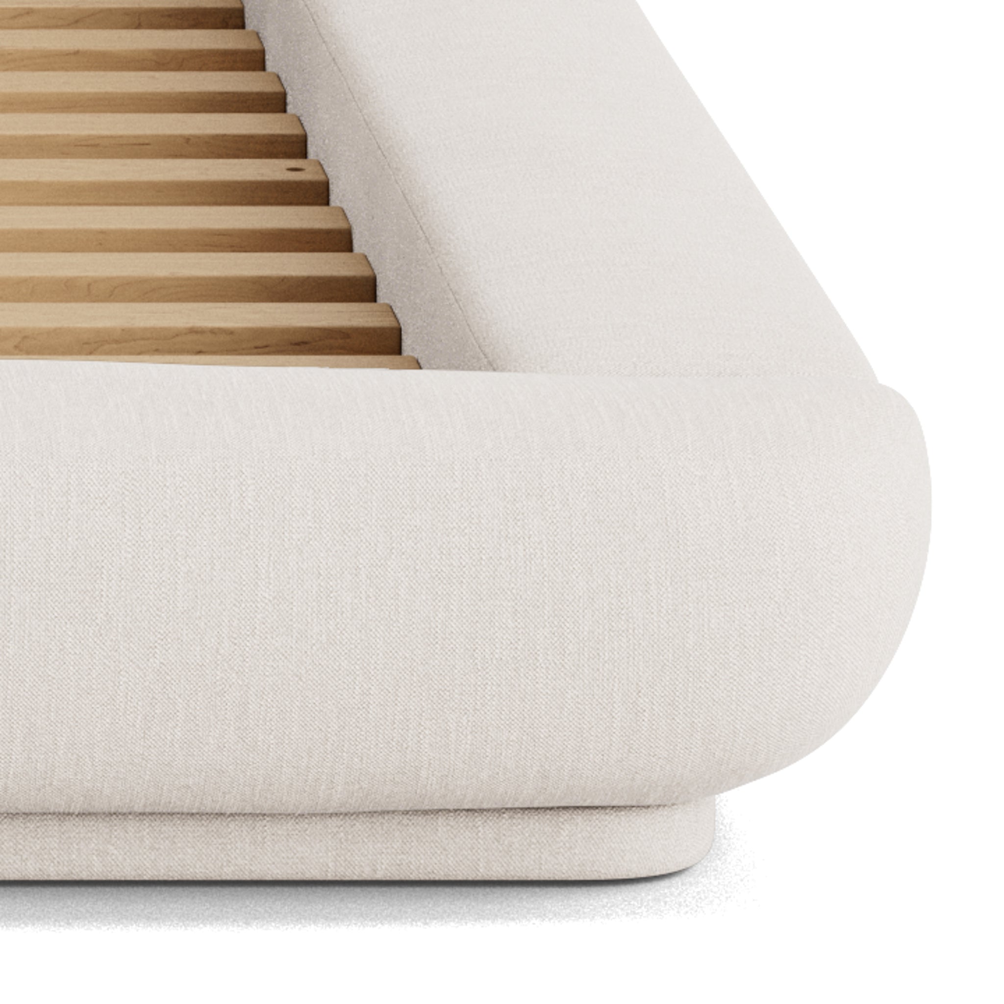 Buy Floss Queen Bed - Silex Off White by RJ Living online - RJ Living