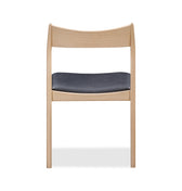 Buy Eclipse Dining Chair - Oak / Black Leather by RJ Living online - RJ ...