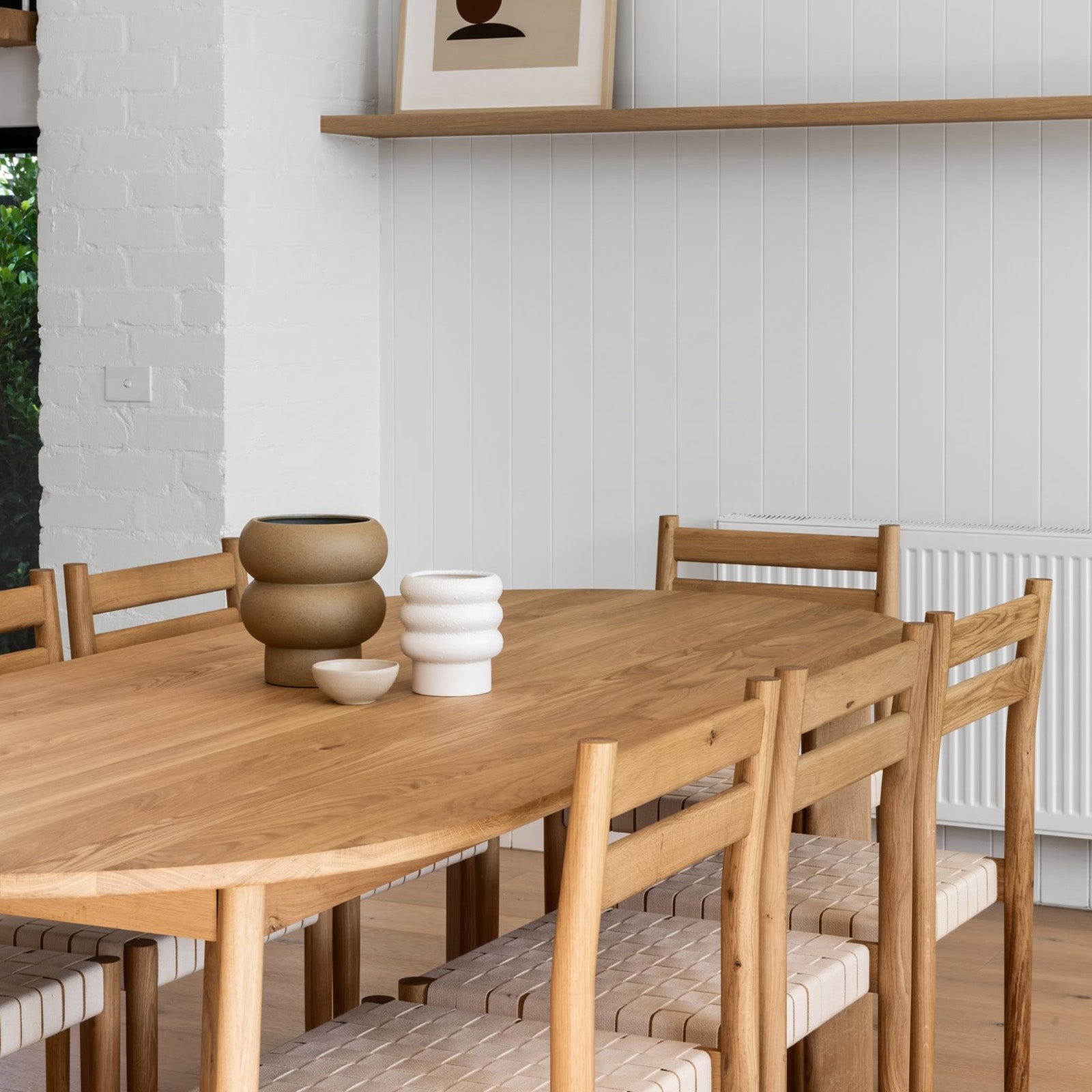 Buy Loop Dining Table 180cm - Oak by RJ Living online - RJ Living