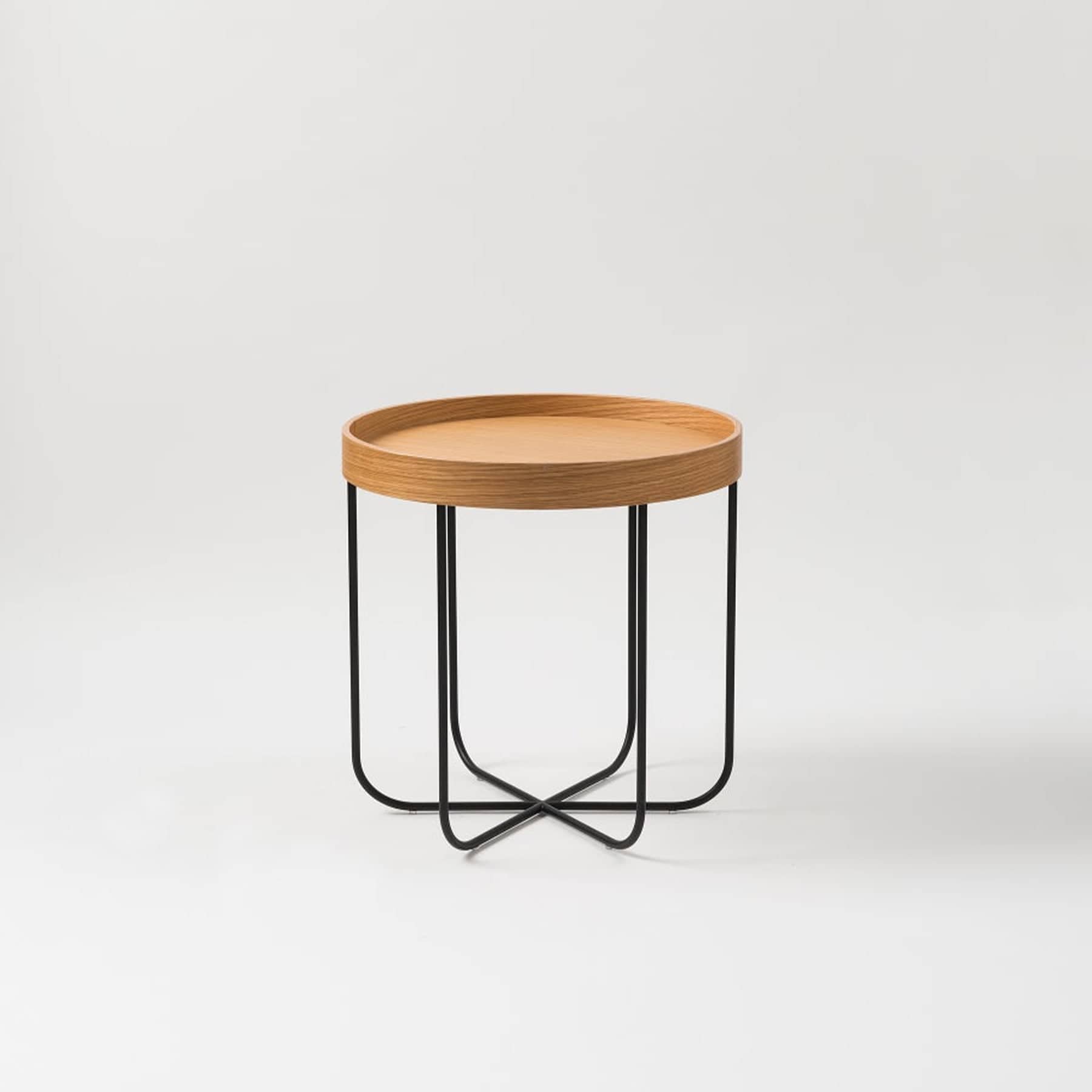 Buy Segment Side Table - Oak/Black by Citta online - RJ Living